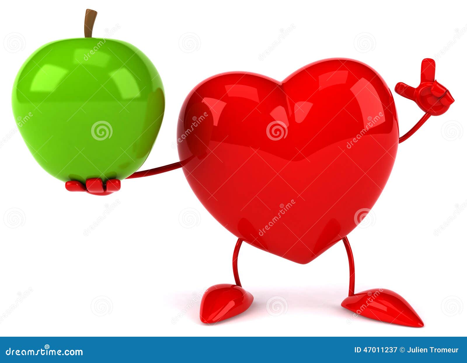 Fun heart stock illustration. Illustration of fruit, frame - 47011237