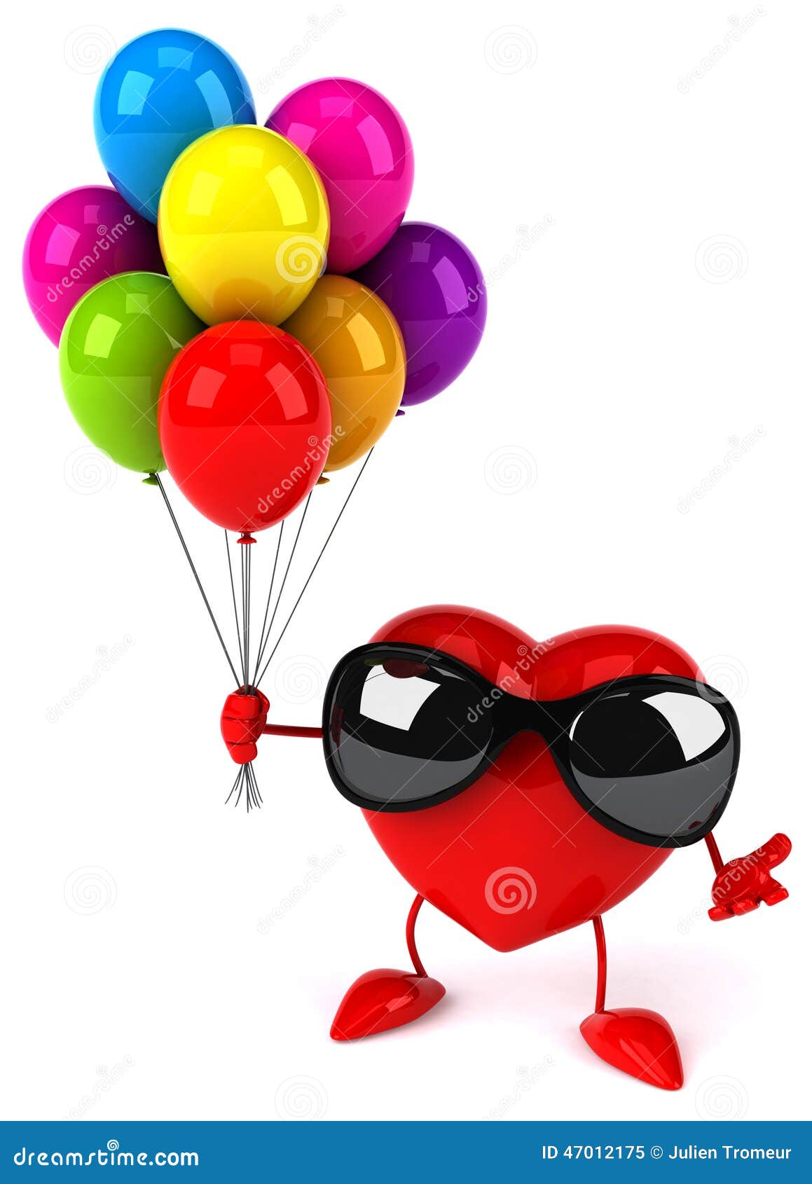 Fun heart stock illustration. Illustration of heart, design - 47012175