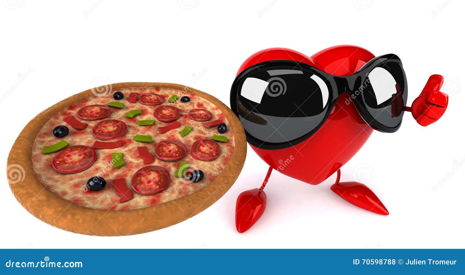 Fun heart stock illustration. Illustration of symbol - 70598788