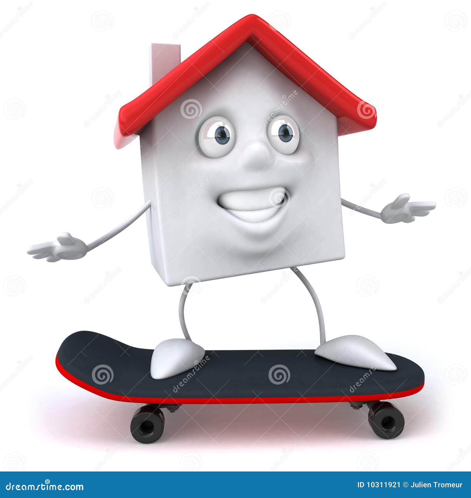 Fun house stock illustration. Illustration of chrome - 10311921
