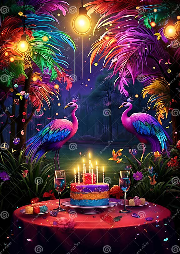 Fun invitation backdrops stock illustration. Illustration of luxury ...