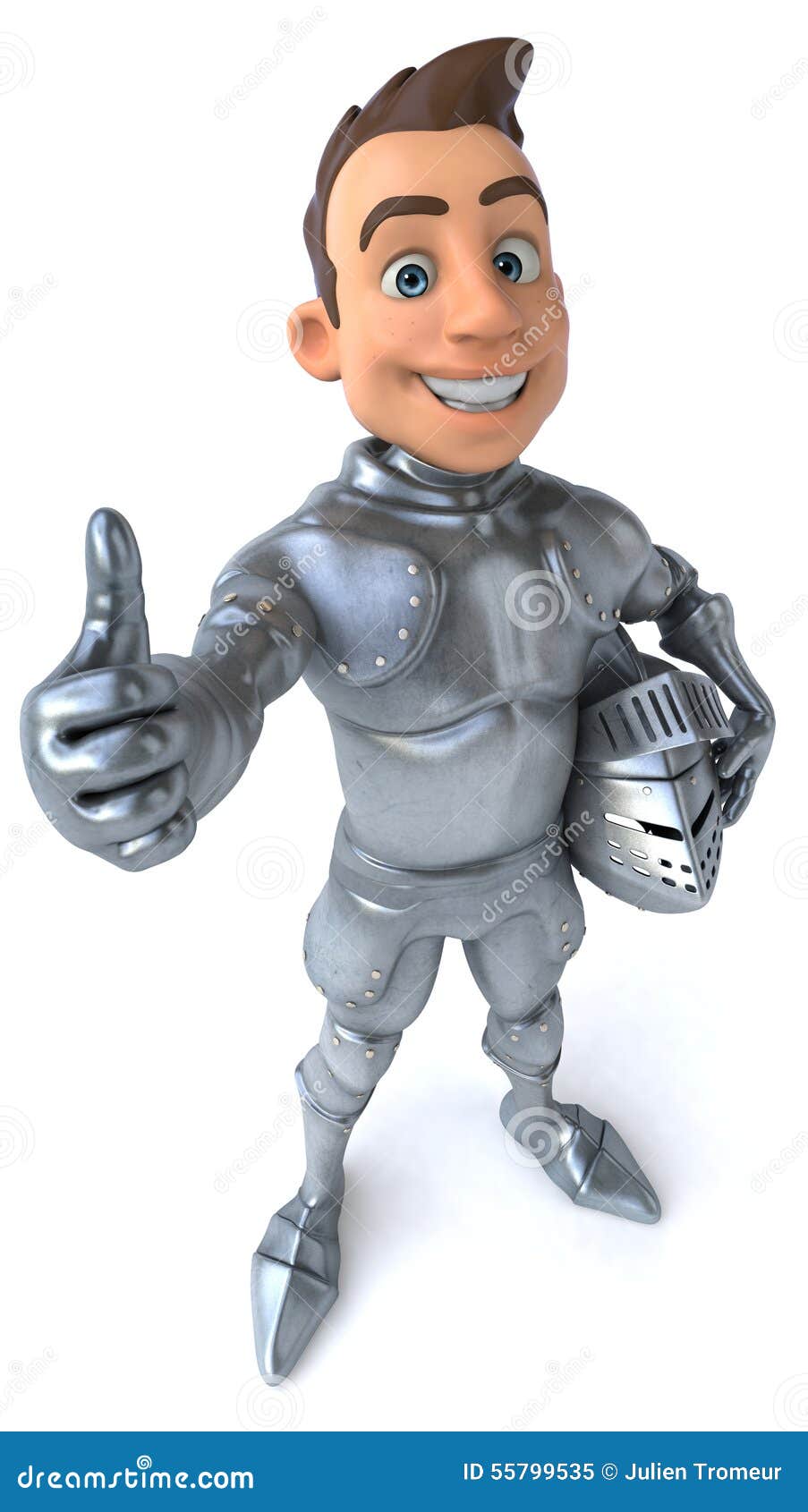 Fun knight stock illustration. Illustration of metallic - 55799535