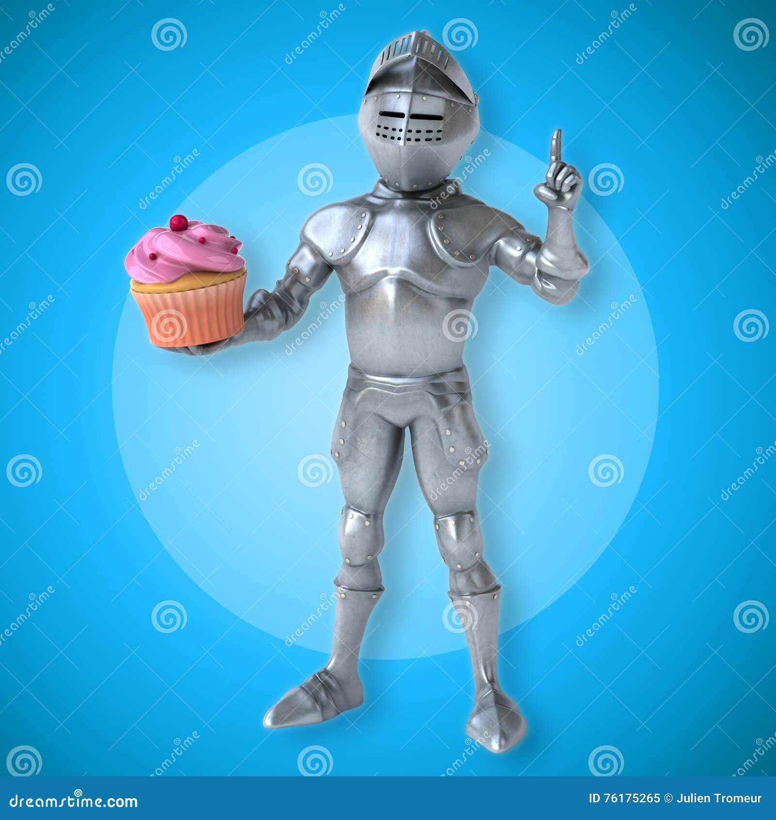 Fun knight stock illustration. Illustration of helmet - 76175265