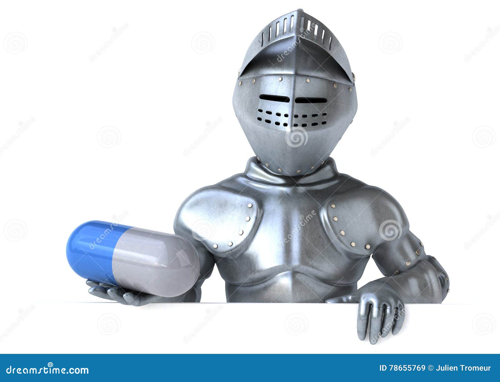 Fun knight stock illustration. Illustration of care, helmet - 78655769