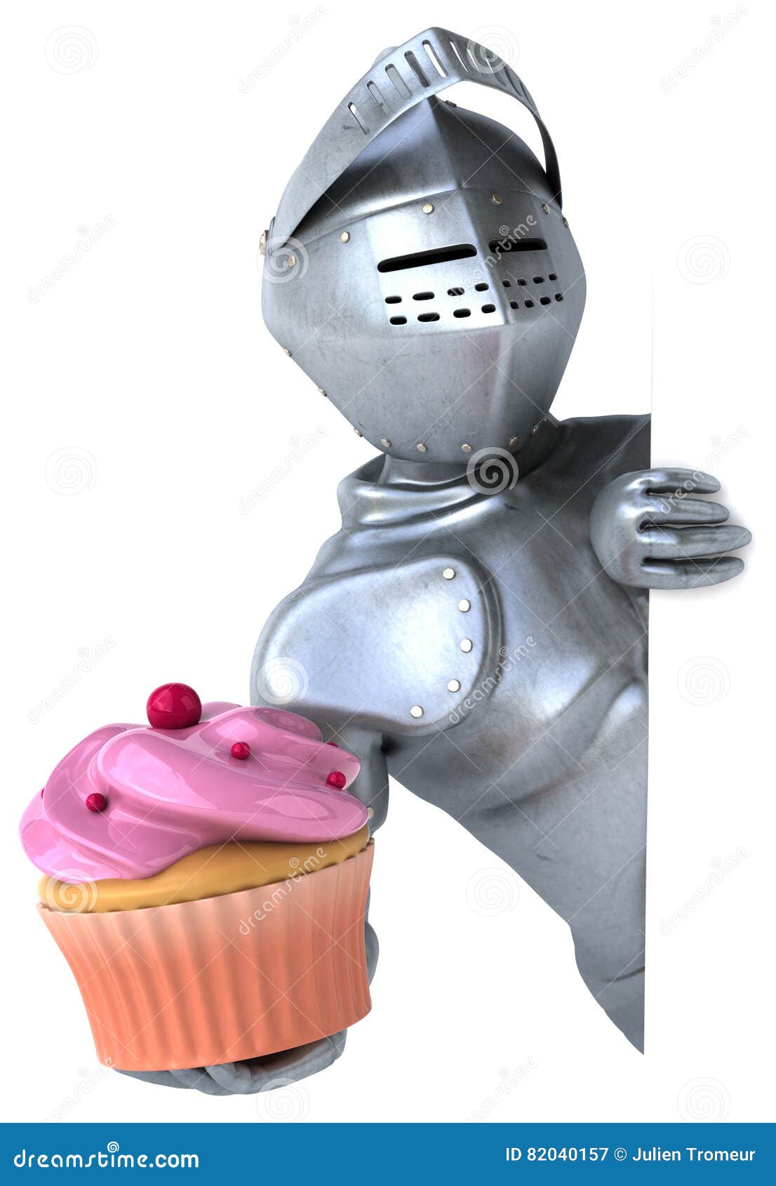 Fun knight stock illustration. Illustration of male, helmet - 82040157