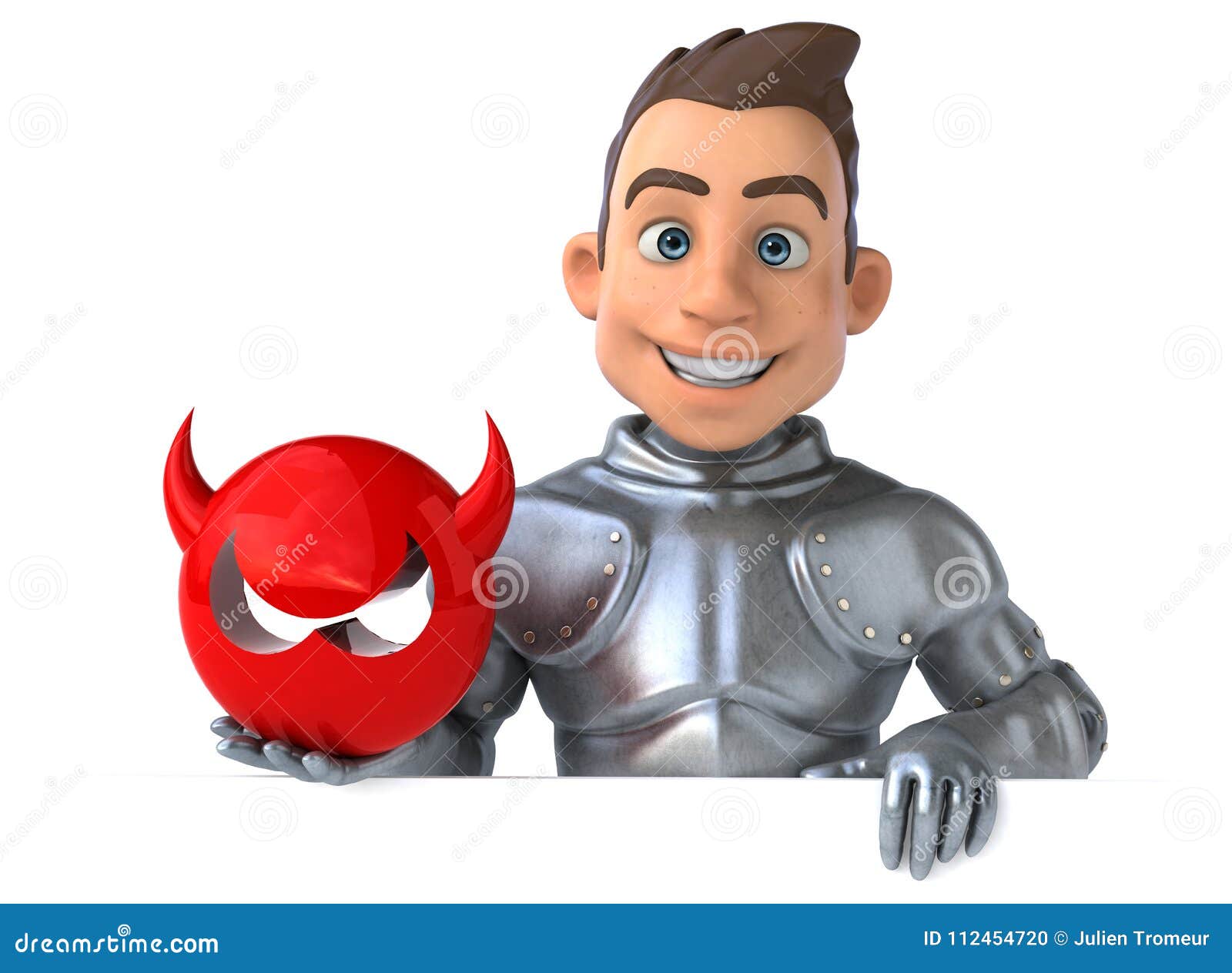 Fun knight stock illustration. Illustration of medieval - 112454720