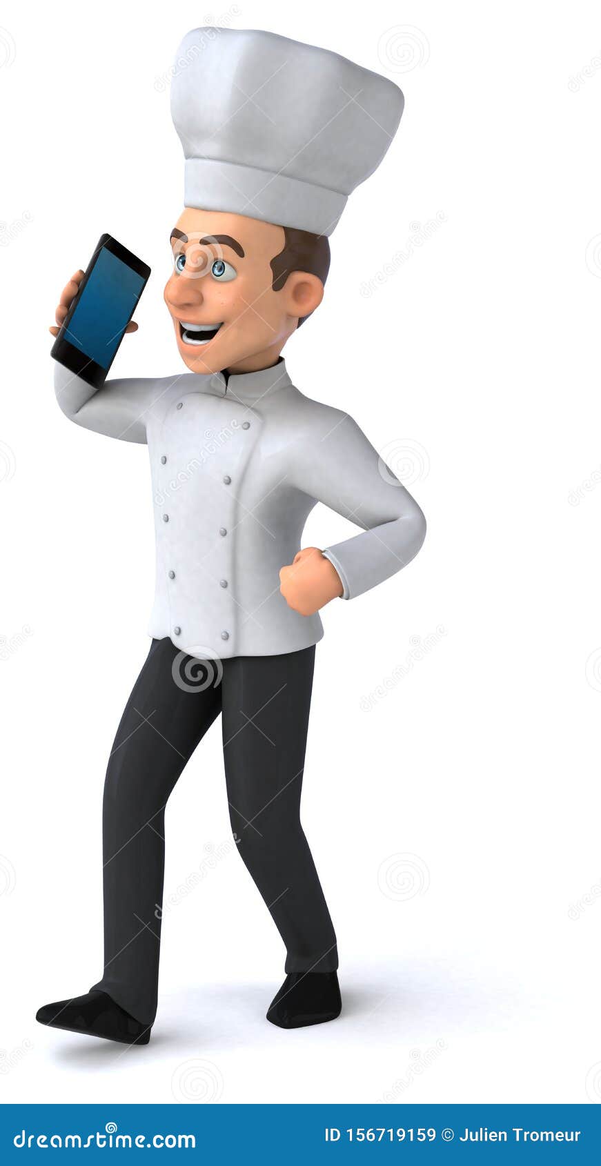 Fun-kock - 3D Illustration stock illustrationer. Illustration av ...