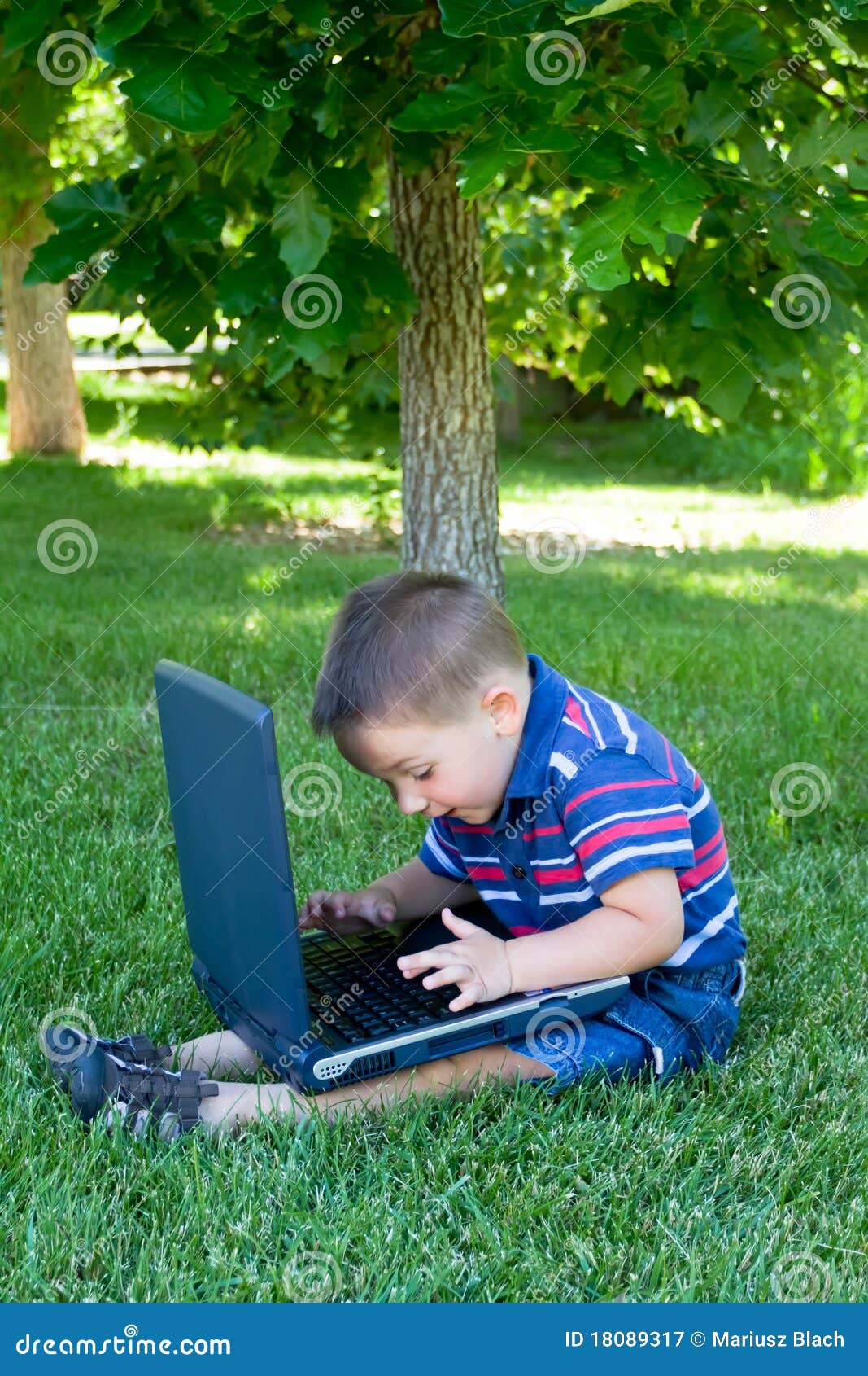 Fun with laptop stock image. Image of modern, computer - 18089317