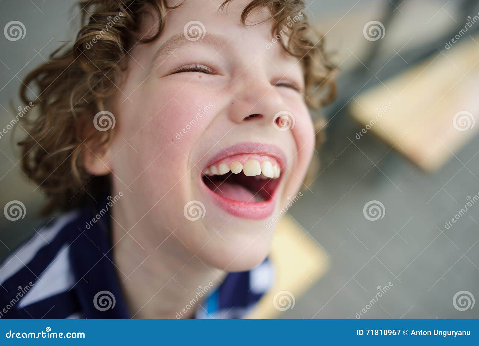 Fun laughing boy stock image. Image of manchild, playful - 71810967