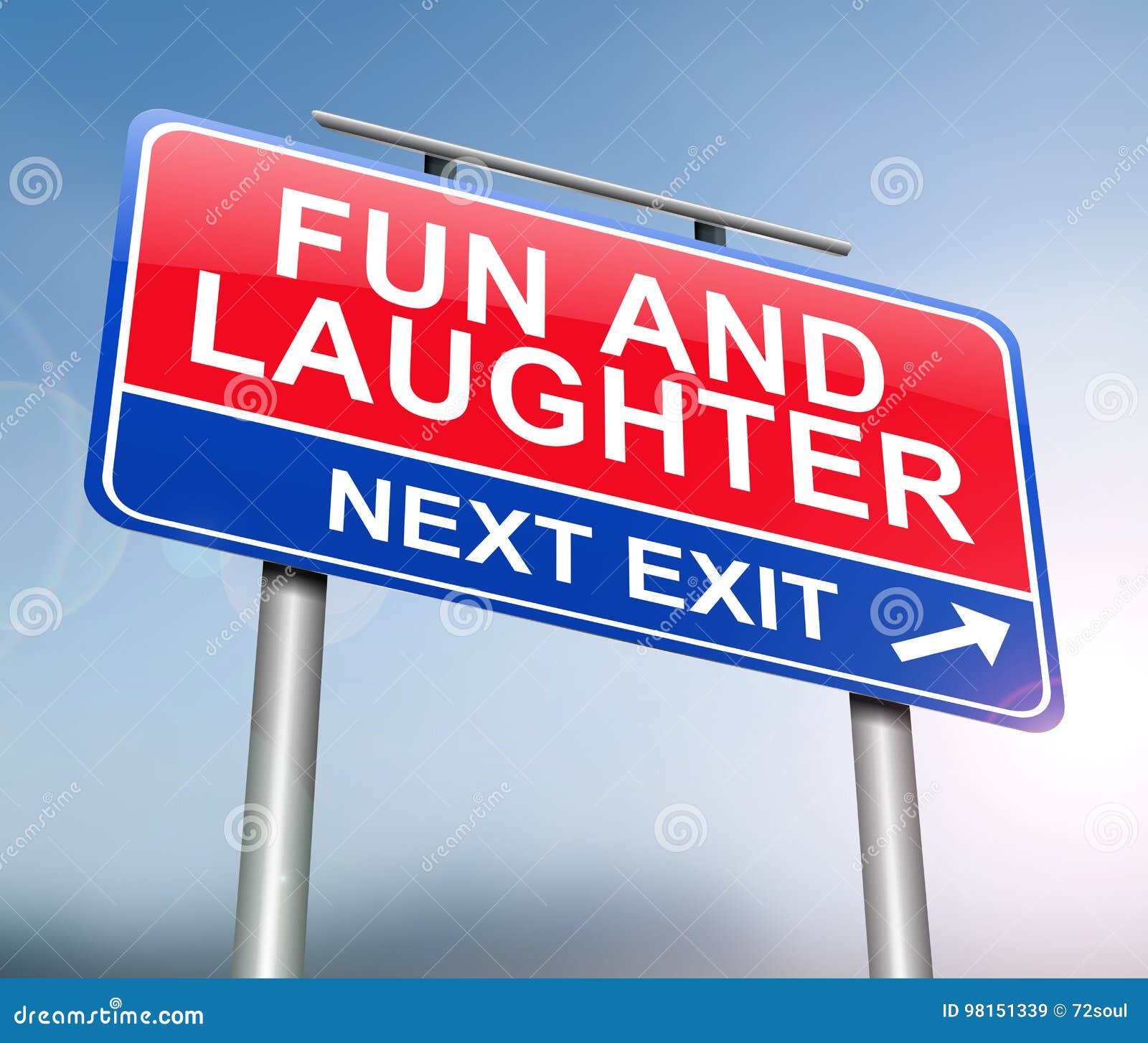 Fun and laughter concept. stock illustration. Illustration of graphic ...