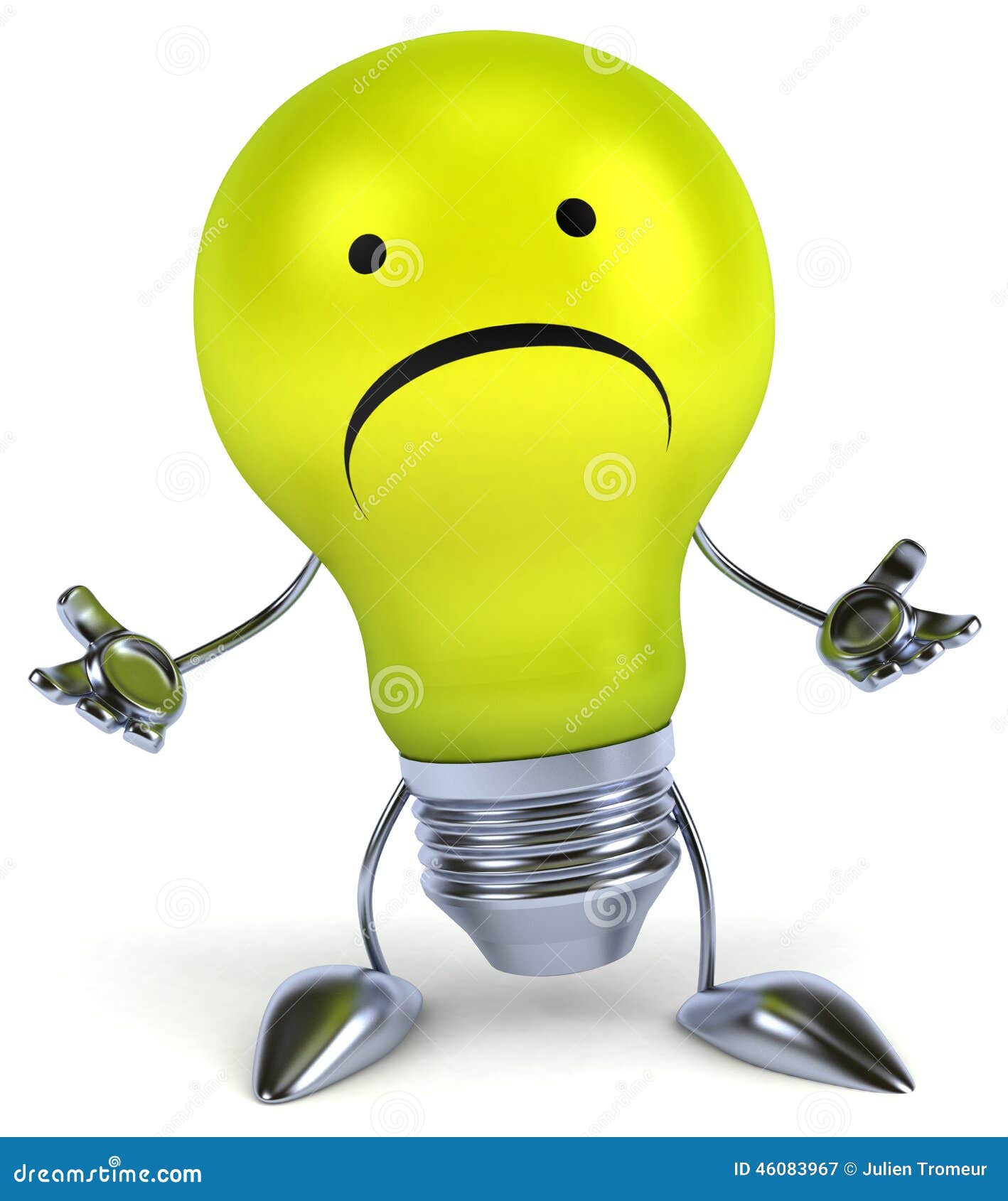 Fun light bulb stock illustration. Illustration of solve - 46083967