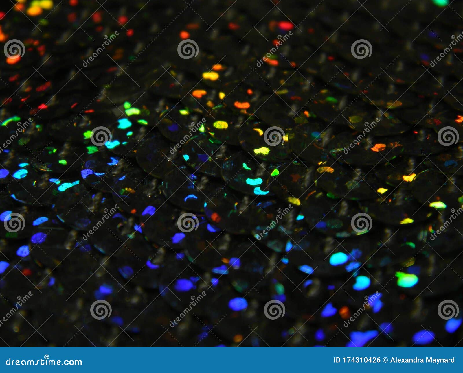 Fun with Light stock photo. Image of rainbow, sequins - 174310426