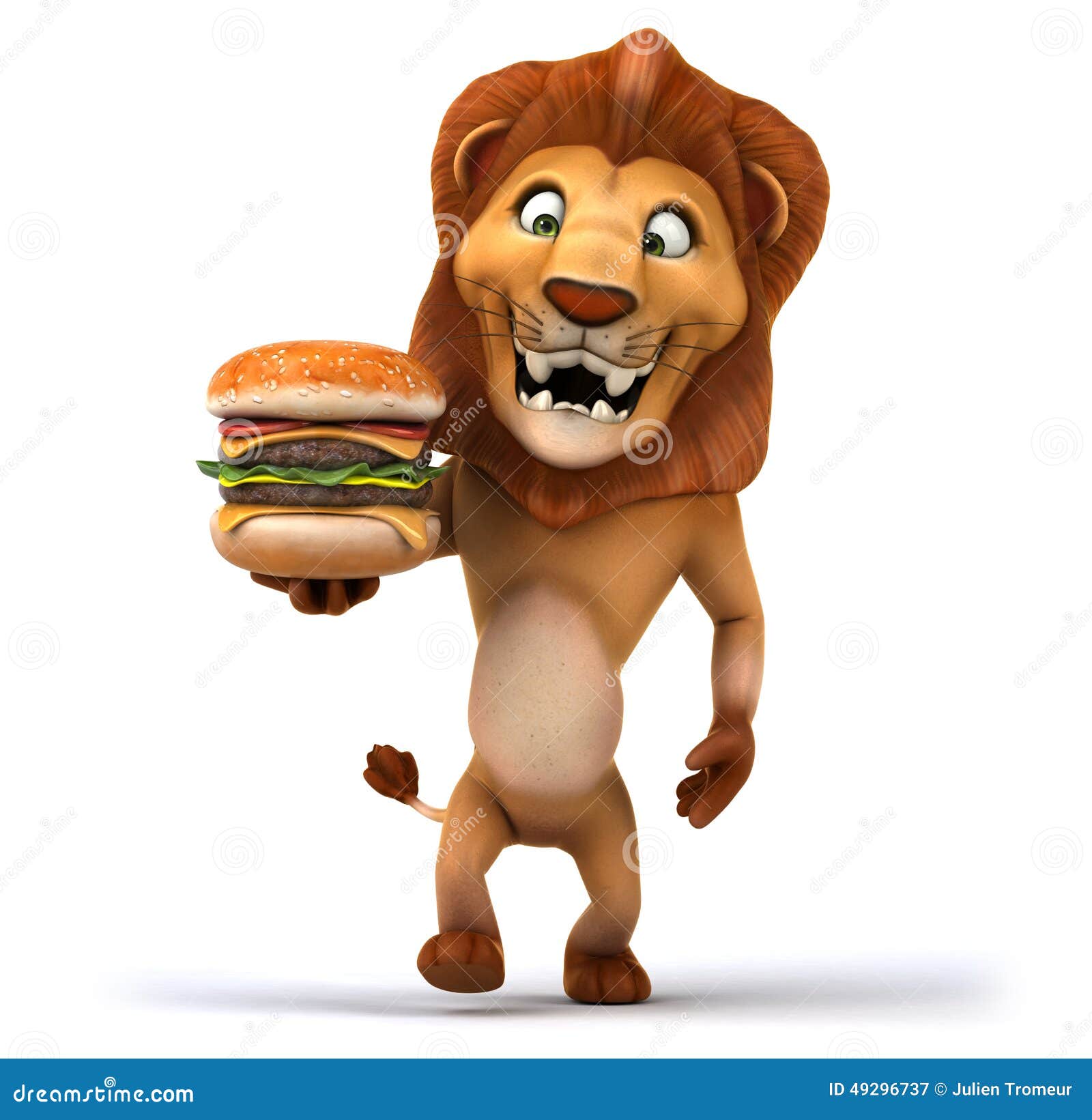 Fun lion stock illustration. Illustration of beauty, safari - 49296737