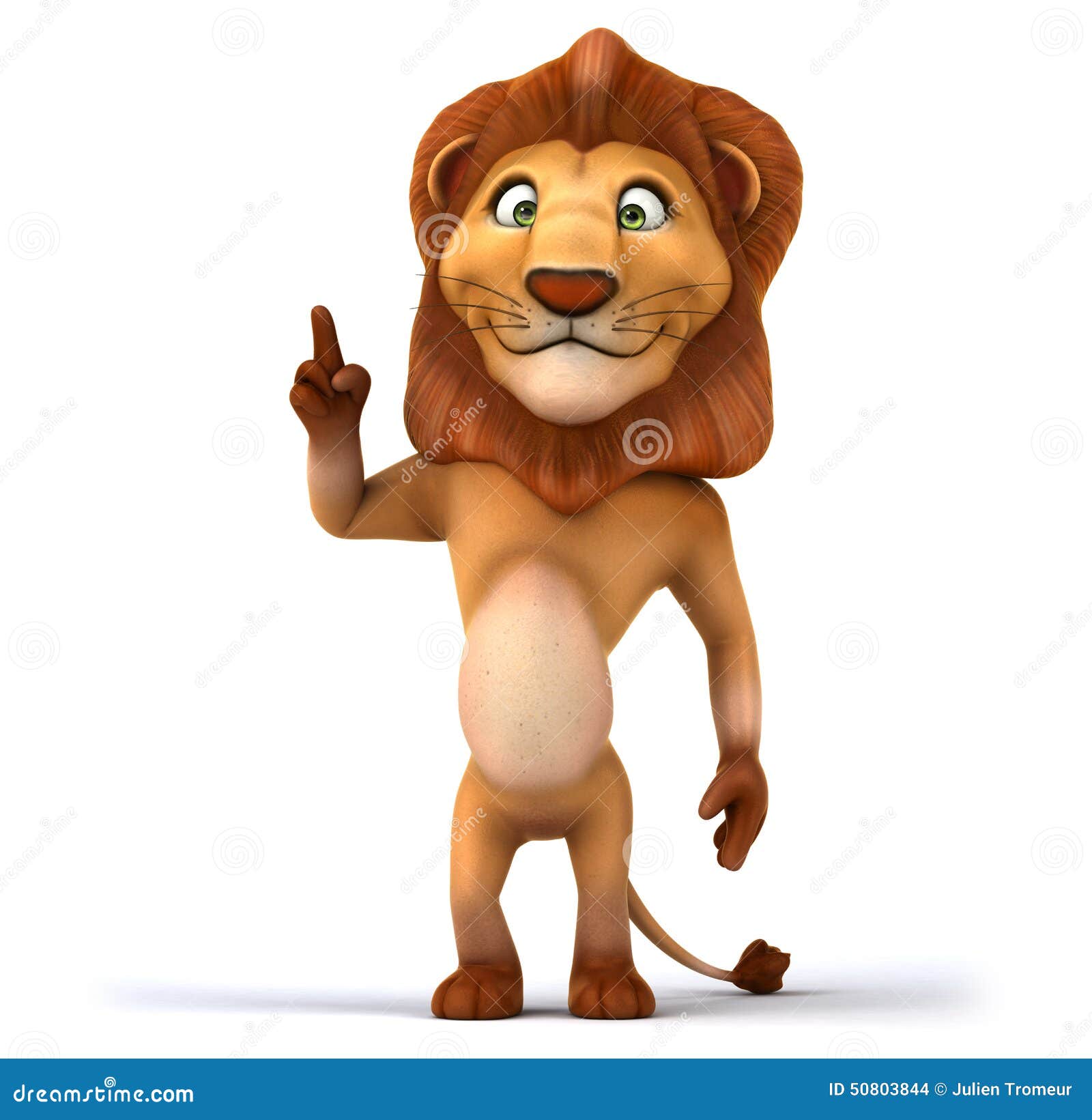 Fun lion stock illustration. Illustration of power, jungle - 50803844