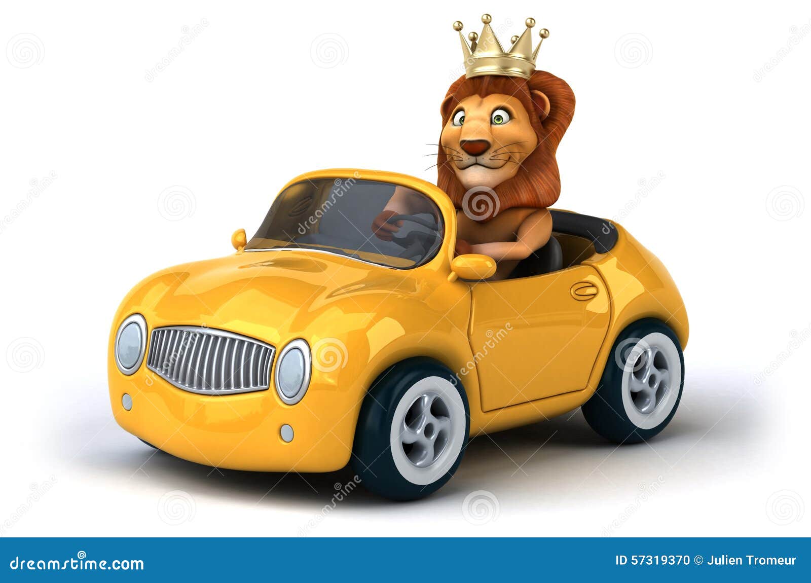 Fun lion stock illustration. Illustration of clipart - 57319370