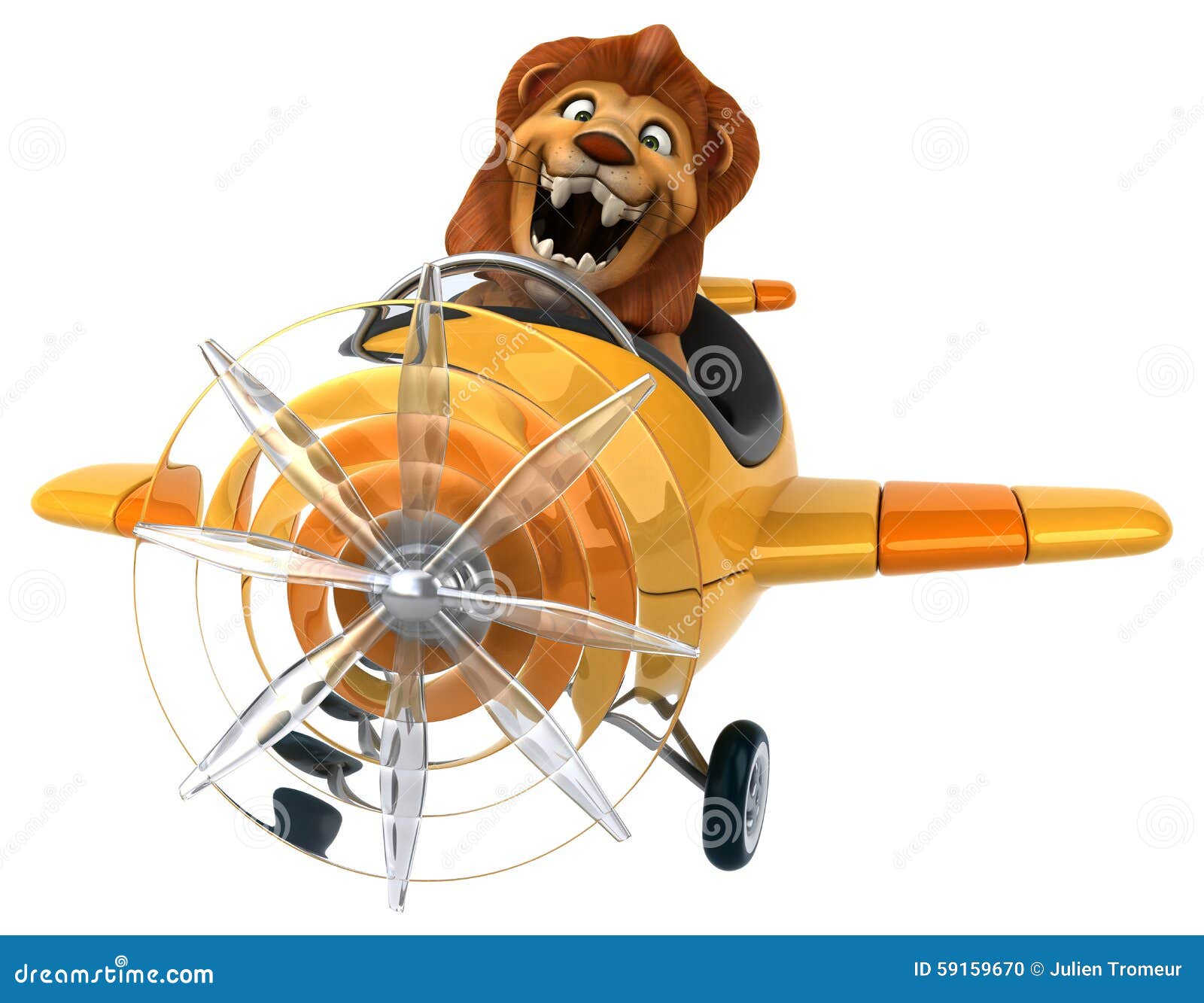 Fun lion stock illustration. Illustration of carnivore - 59159670
