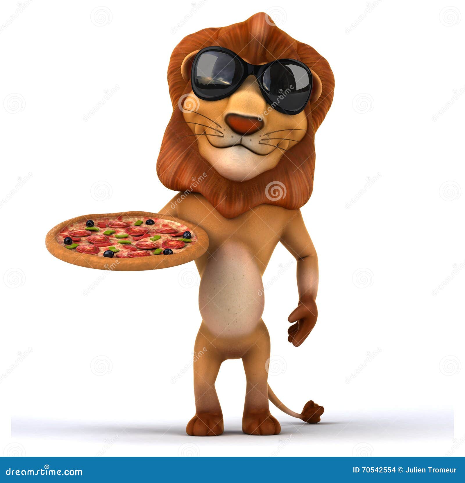 Fun lion stock illustration. Illustration of king, animals - 70542554