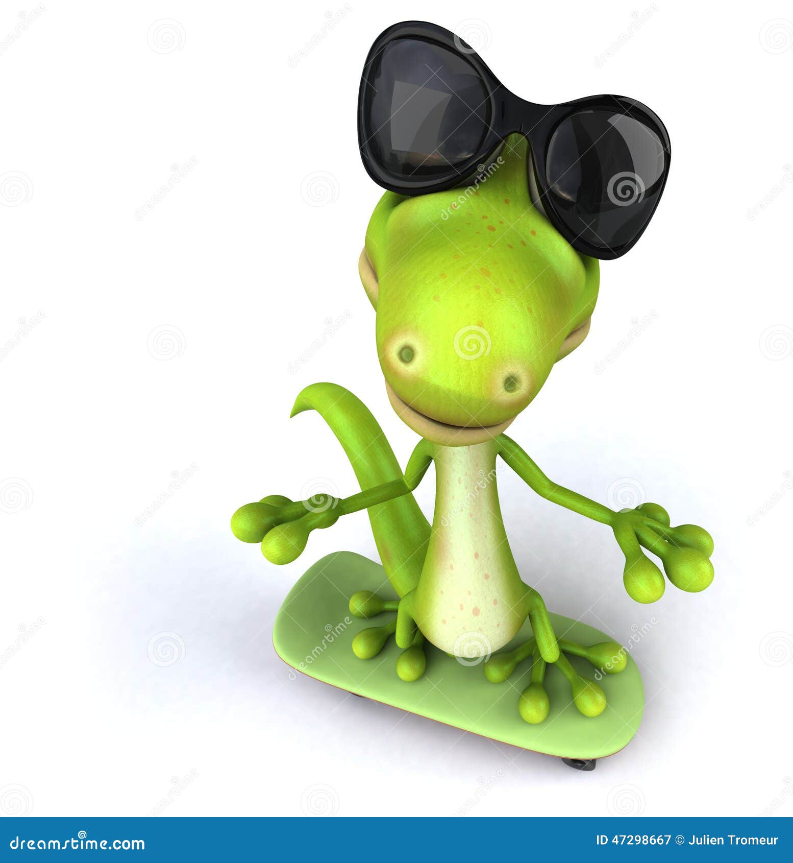 Fun lizard stock illustration. Illustration of animal - 47298667