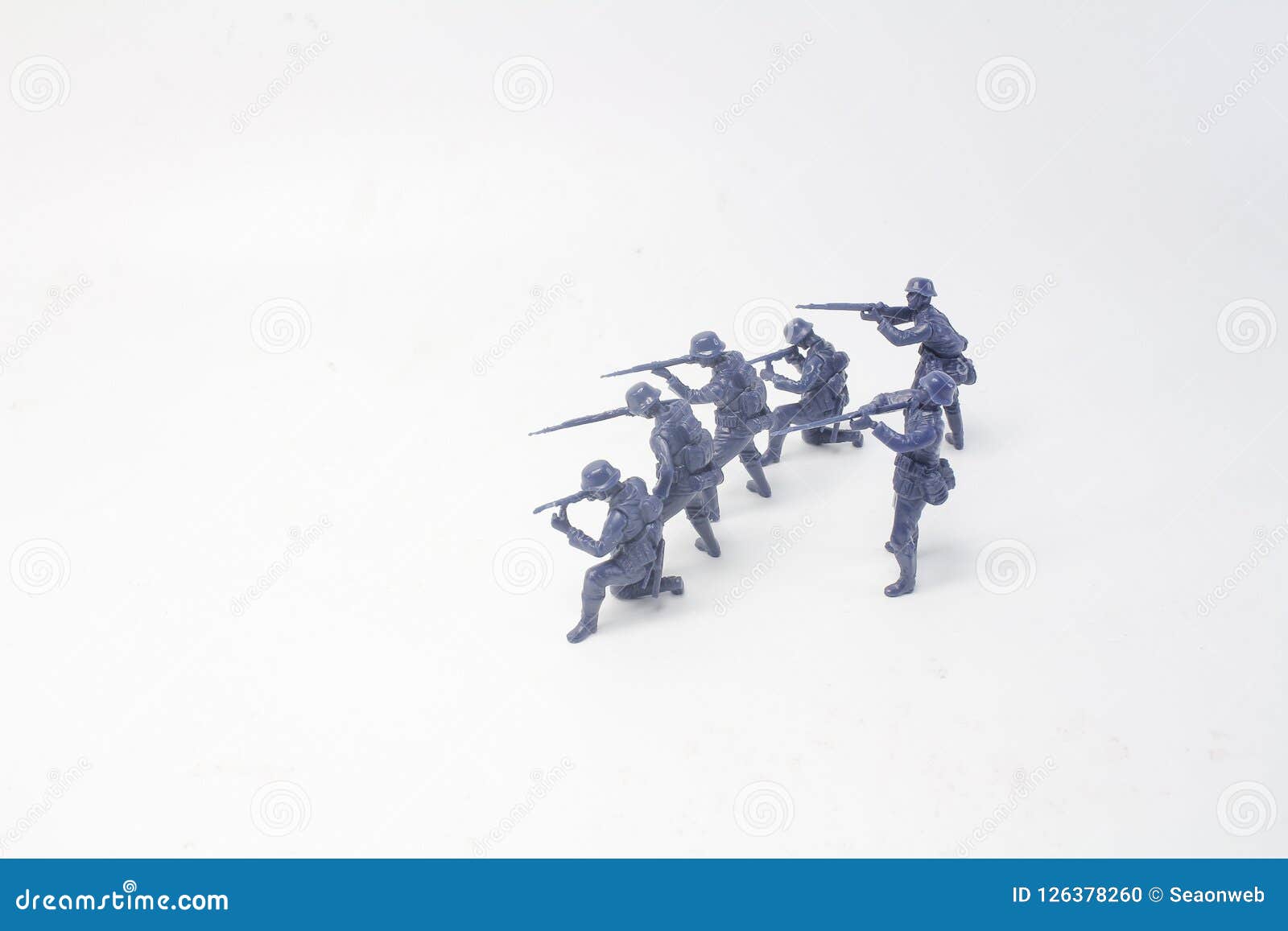 A Fun of Mini Figure Soldier at Display Stock Photo - Image of ...