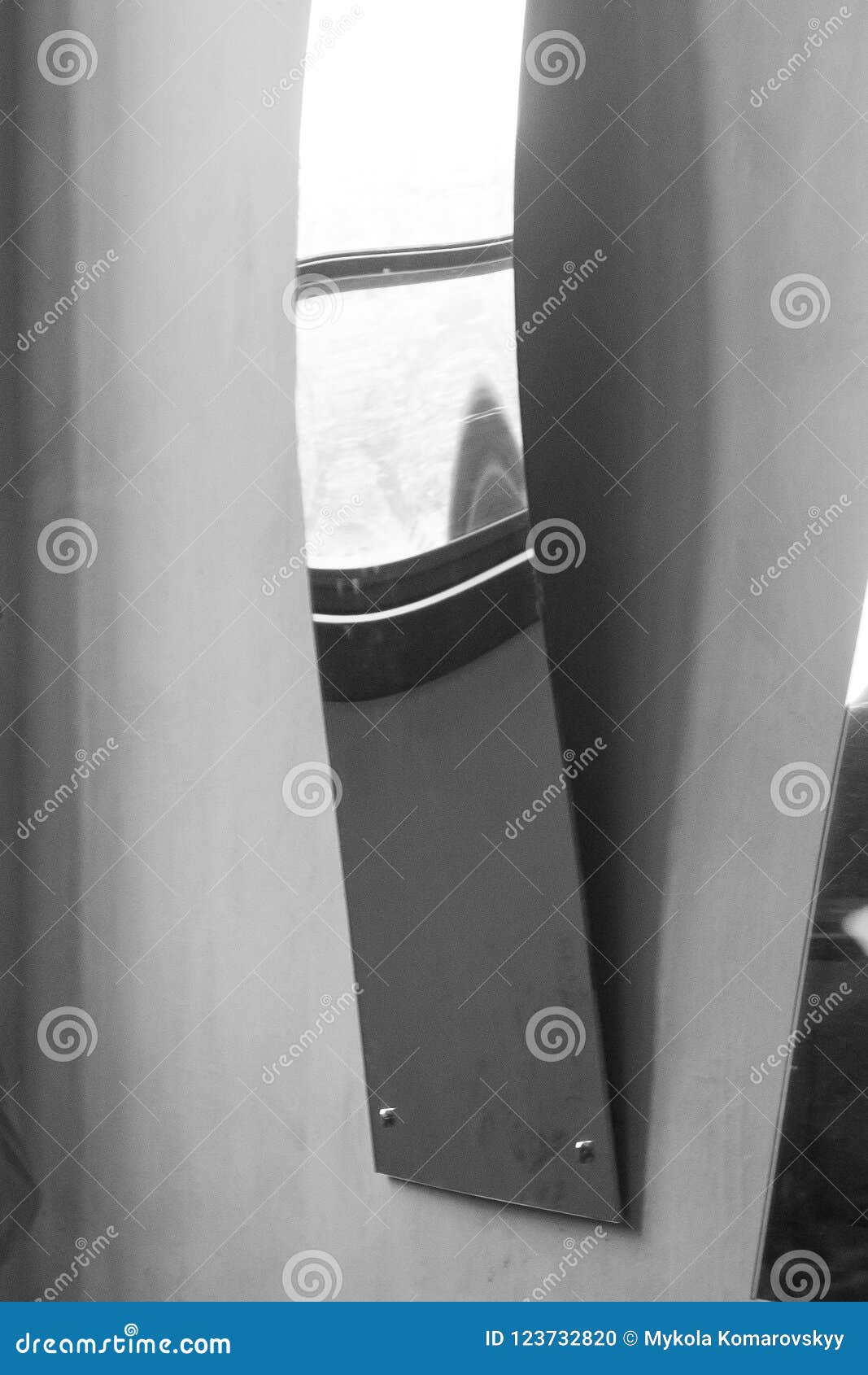 Distorting mirror stock photo. Image of mirrored, distorted - 123732820