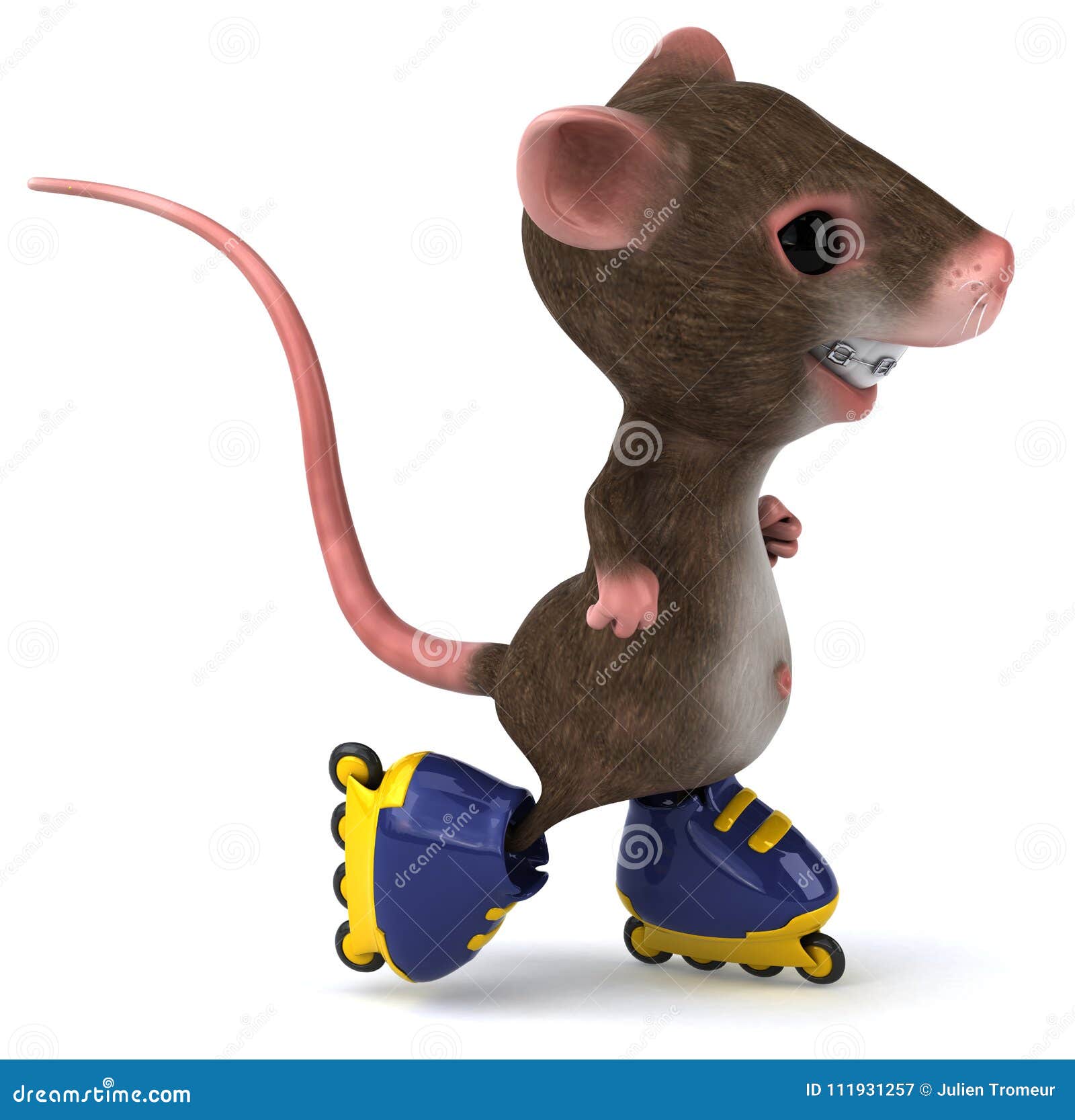 Fun mouse stock illustration. Illustration of healthy - 111931257