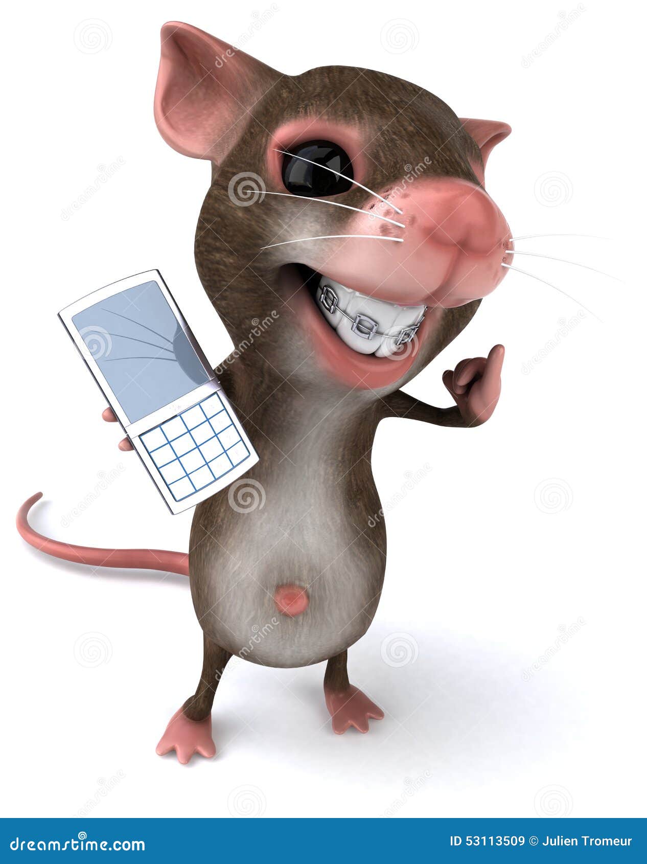 Fun mouse stock illustration. Illustration of health - 53113509