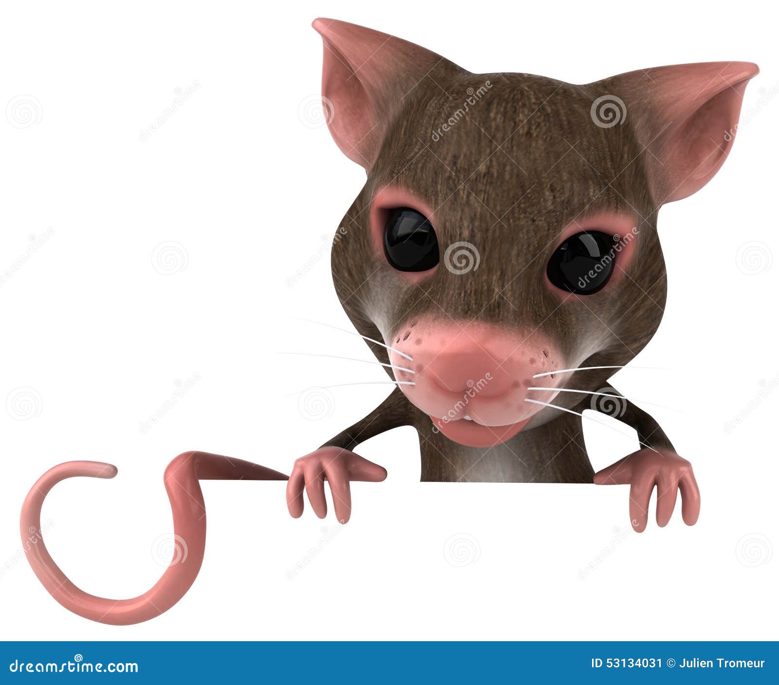 Fun mouse stock illustration. Illustration of isolated - 53134031