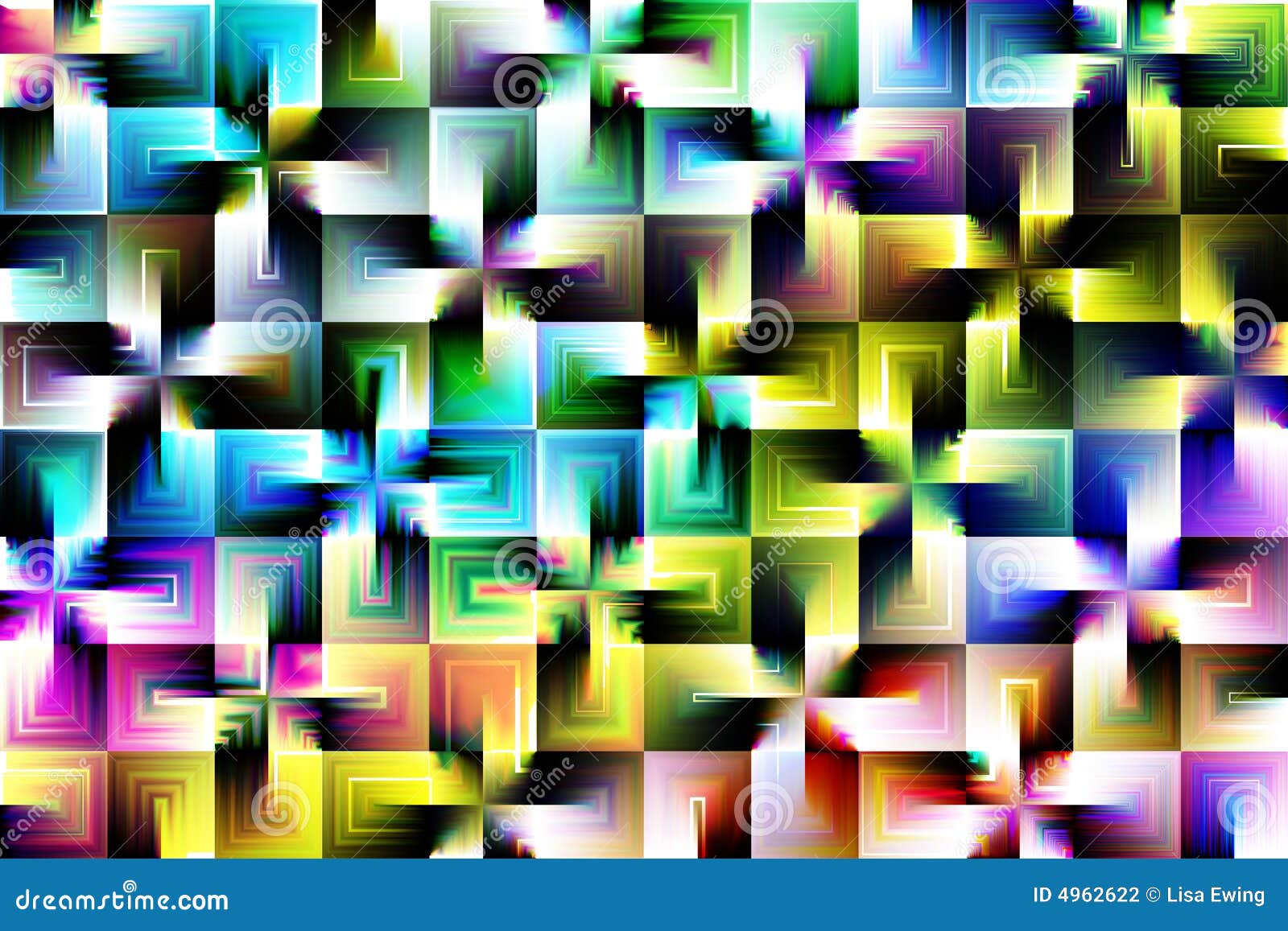 Fun multicolored abstract stock illustration. Illustration of backdrop ...