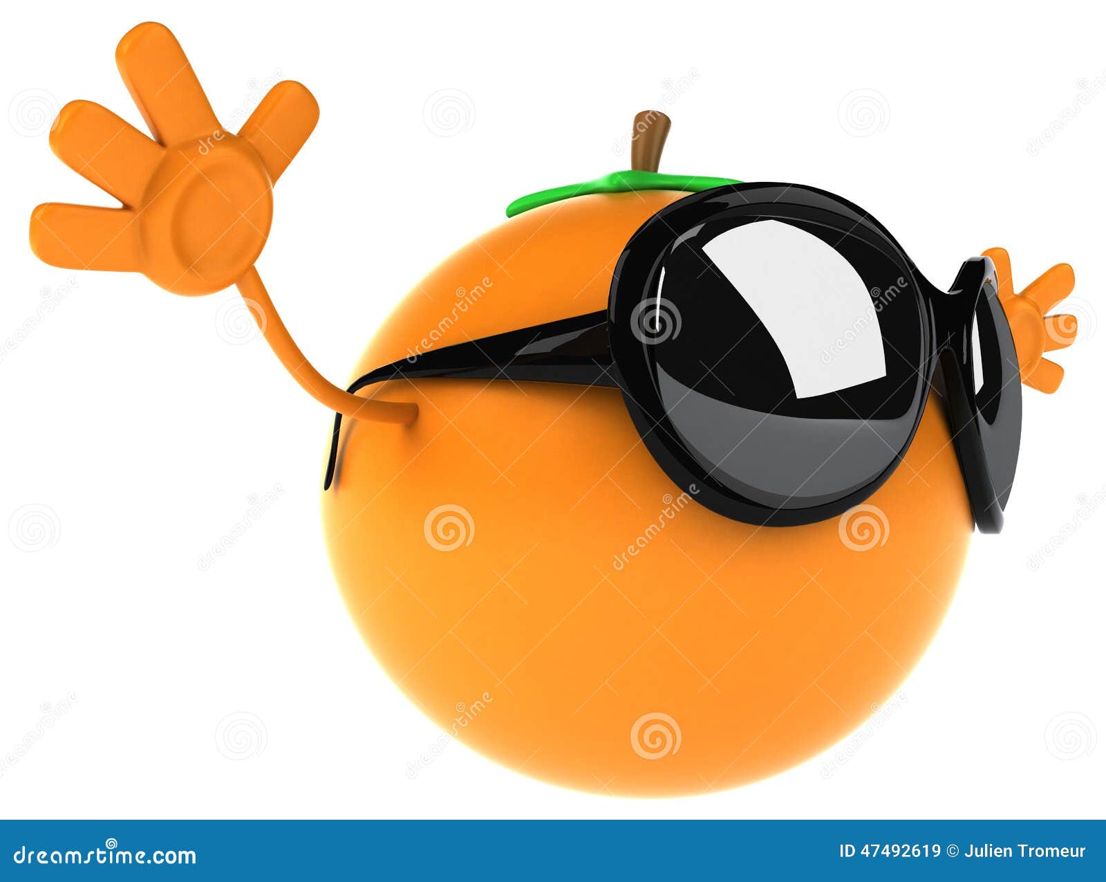 Fun orange stock illustration. Illustration of drink - 47492619