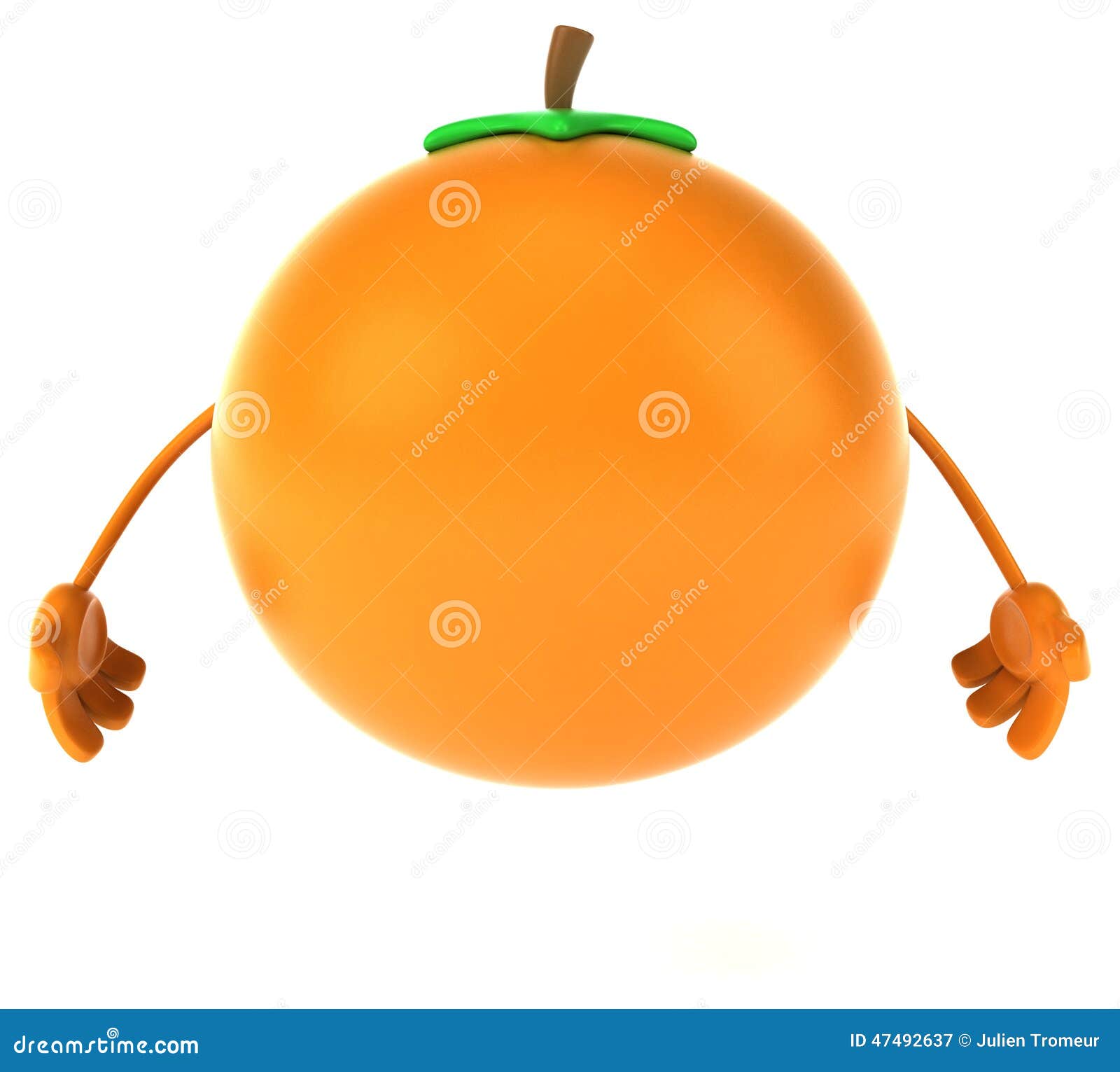 Fun orange stock illustration. Illustration of refreshment - 47492637