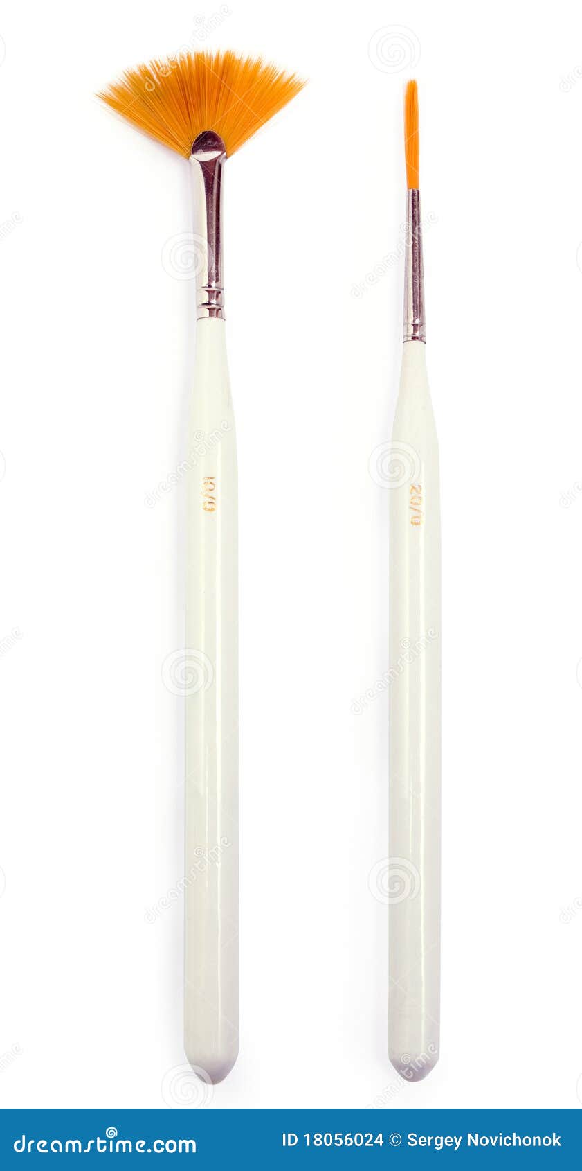 Fun Paintbrush & Liner Paintbrush Stock Photo - Image of brush ...