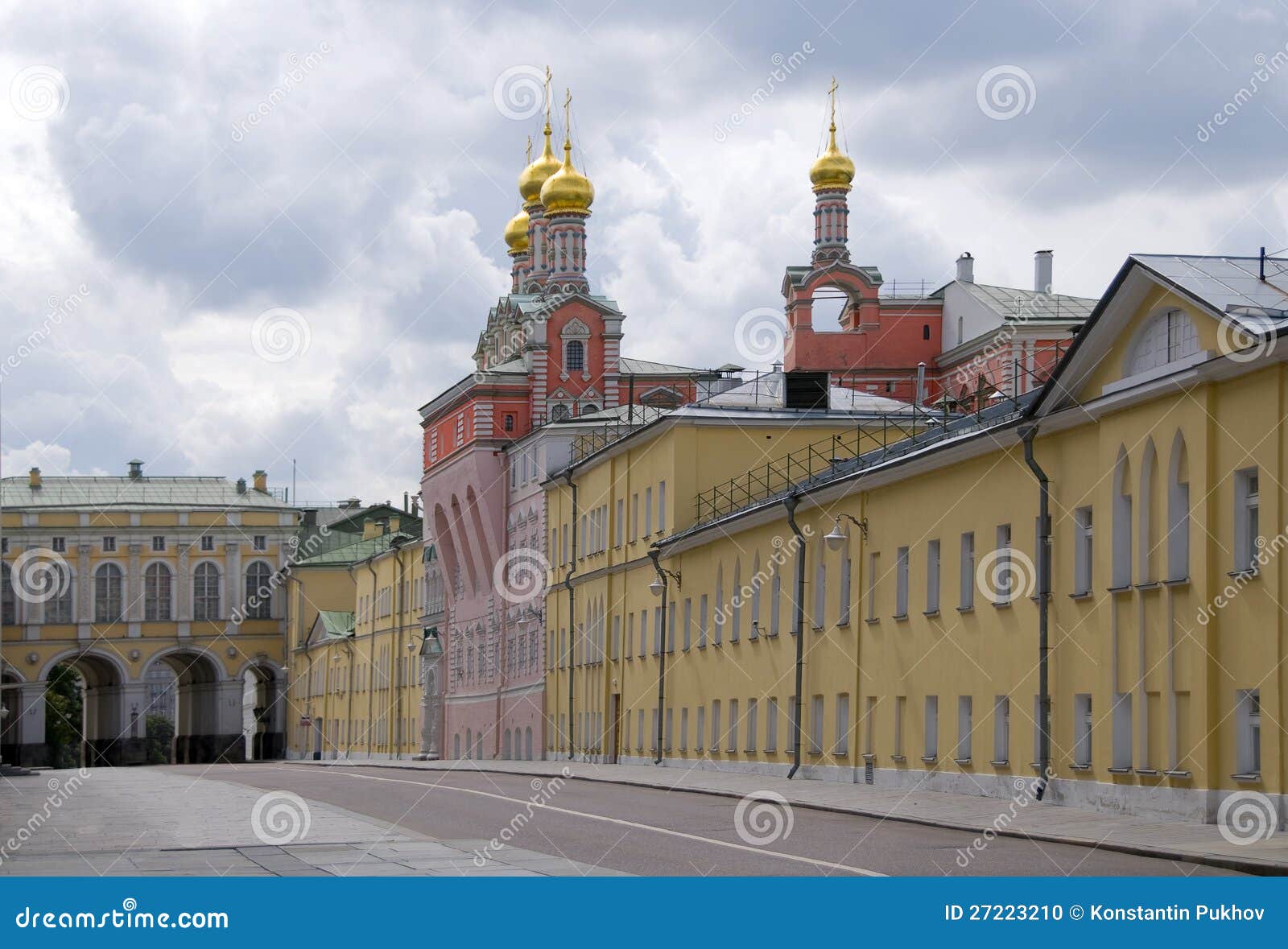 Fun Palace of the Moscow Kremlin Stock Photo - Image of view ...