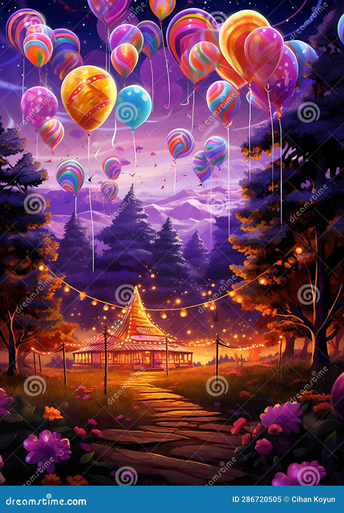 Fun party backdrops stock illustration. Illustration of sophisticated ...