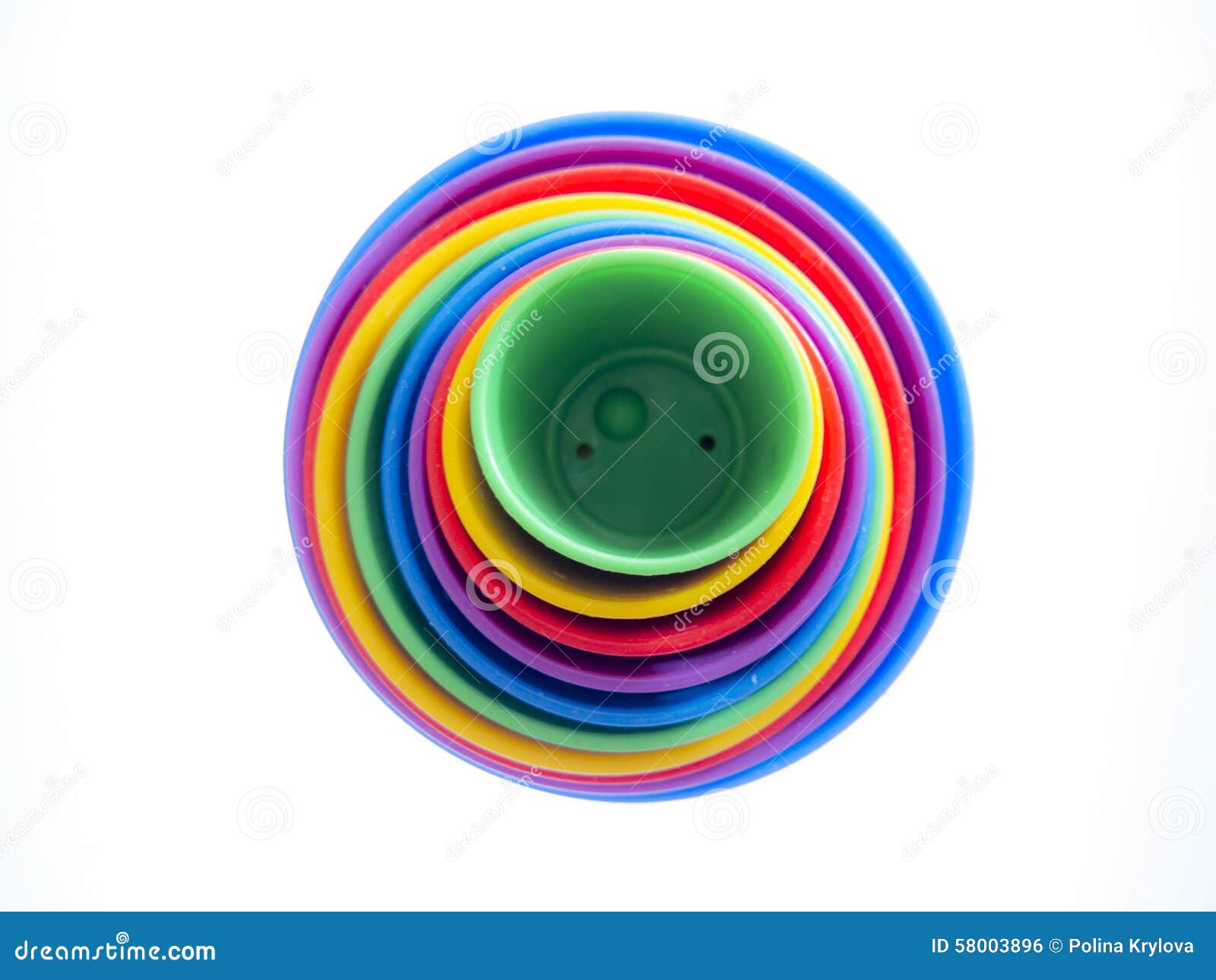 Fun Pattern Background of Colored Circles Stock Photo - Image of ...