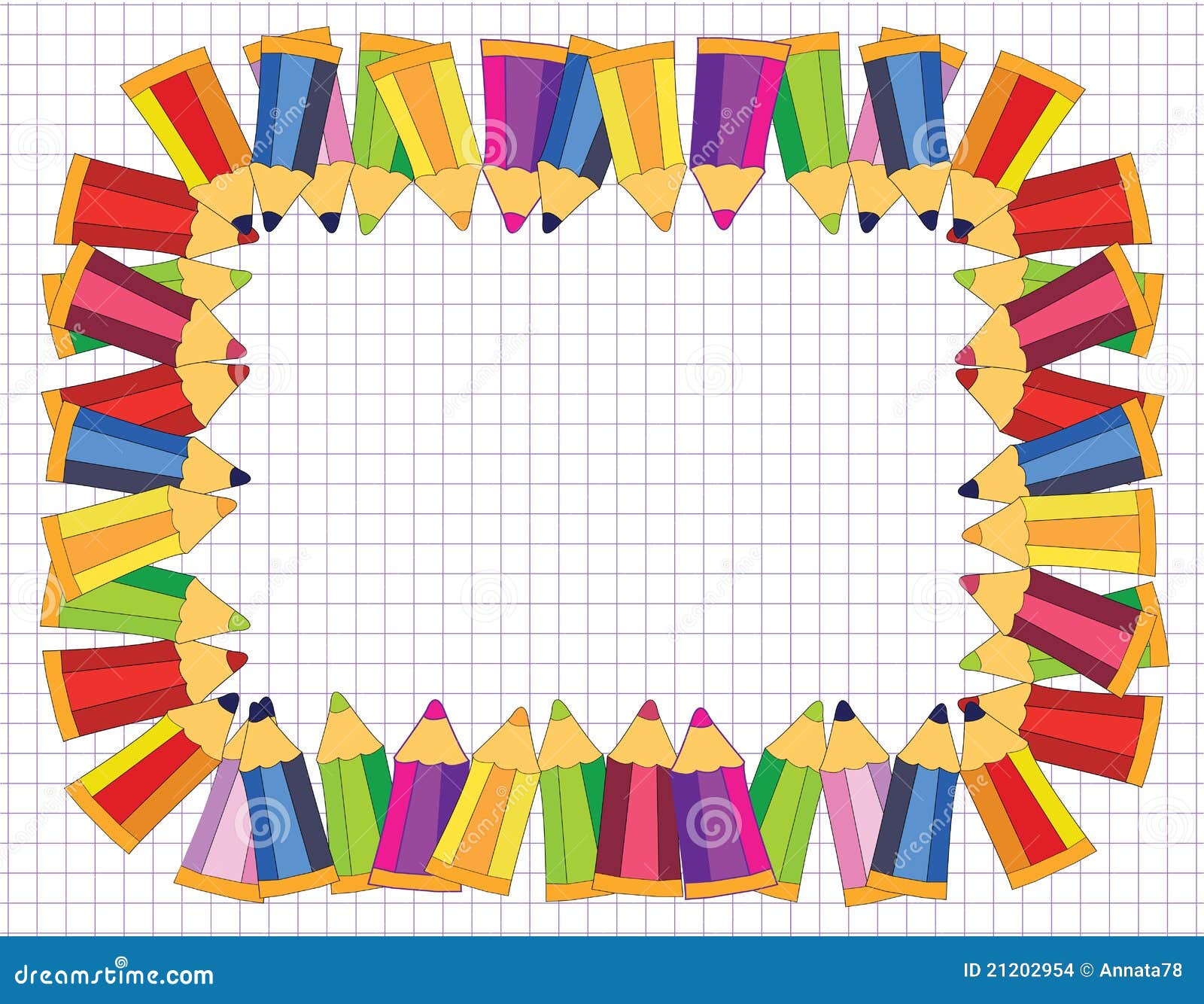 Fun pencil background stock vector. Illustration of kids - 21202954