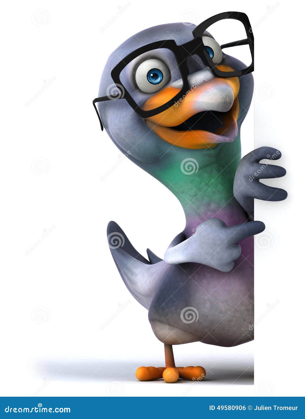 Fun pigeon stock illustration. Illustration of flight - 49580906