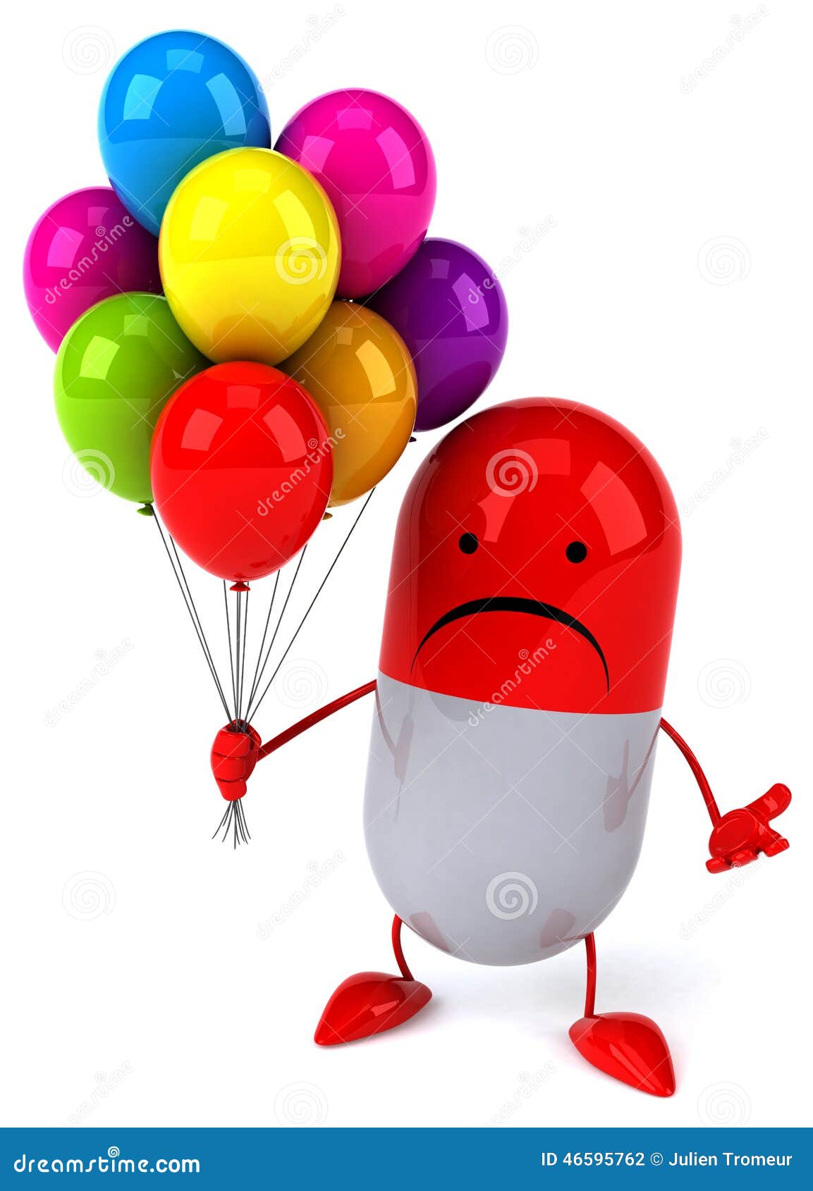 Fun pill stock illustration. Illustration of health, pills - 46595762