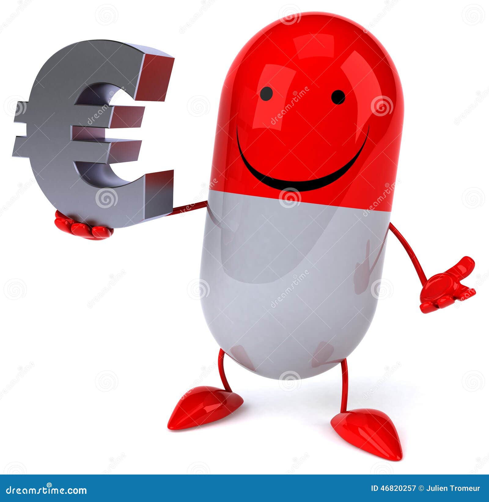 Fun pill stock illustration. Illustration of euro, pharmaceutical ...
