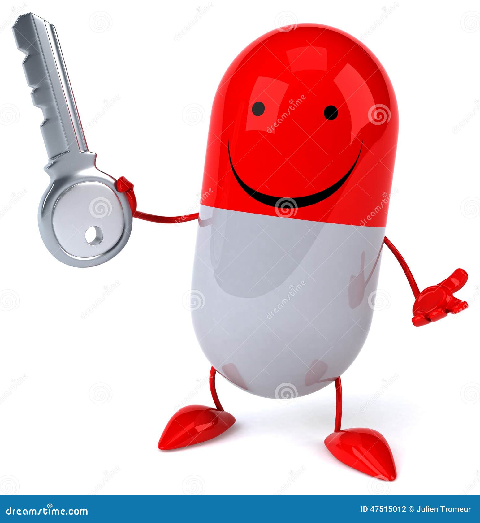 Fun pill stock illustration. Illustration of vitamin - 47515012