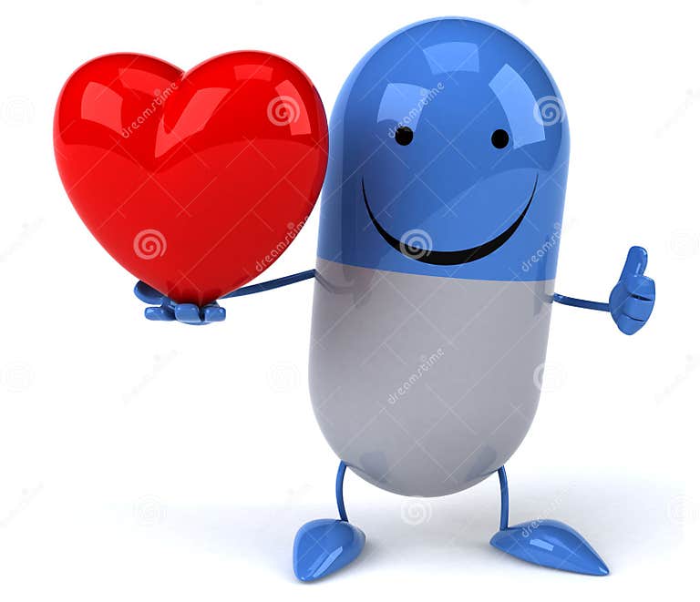 Fun pill stock illustration. Illustration of pills, medication - 50802479