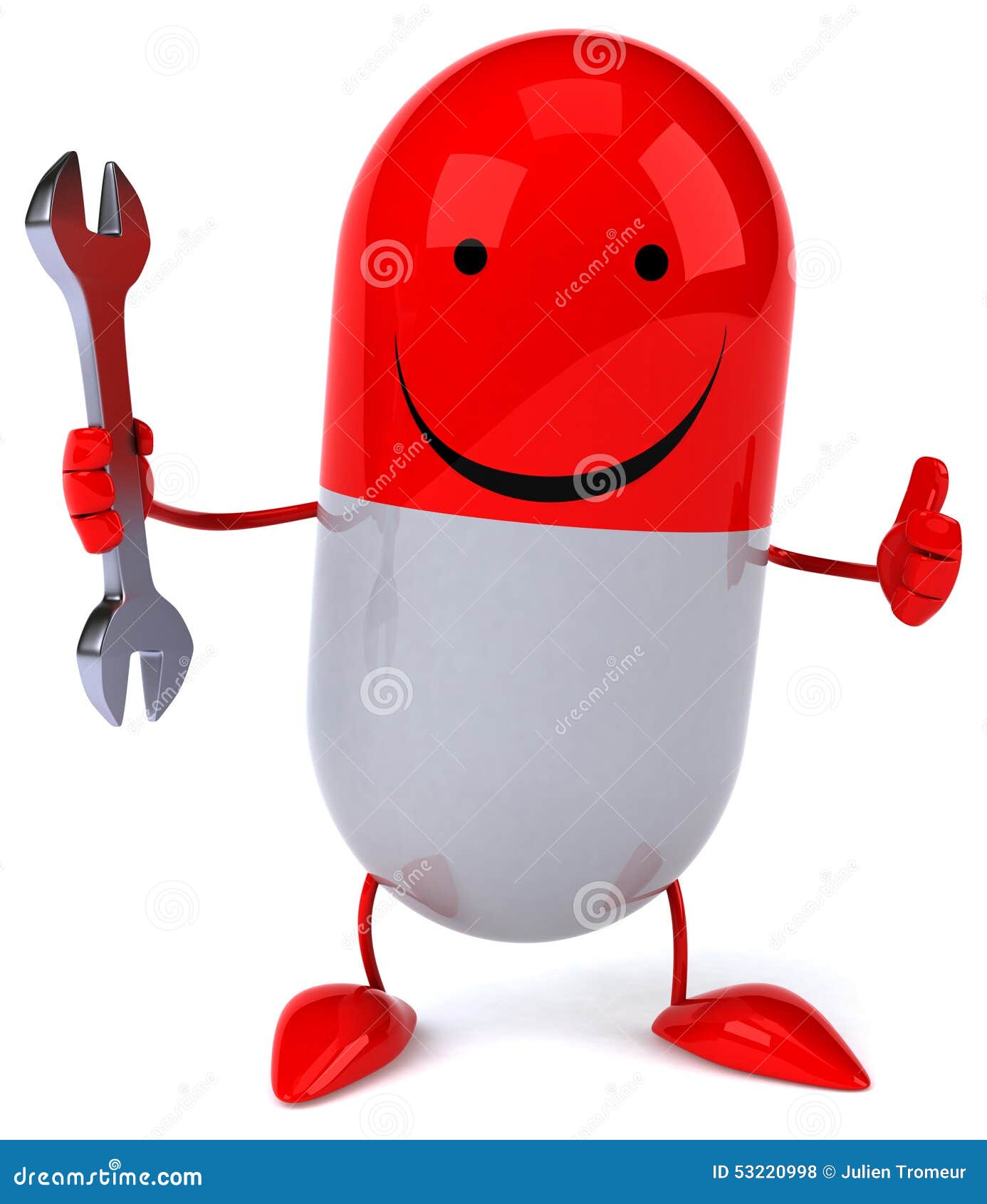 Fun pill stock illustration. Illustration of prescription - 53220998