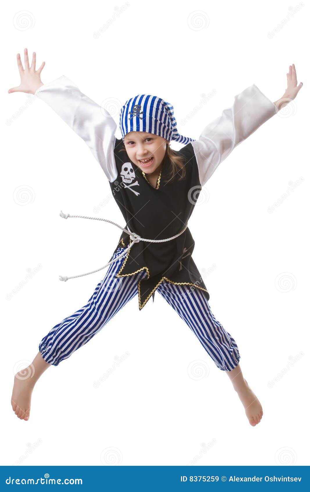Fun pirate stock image. Image of baby, ardent, girdle - 8375259