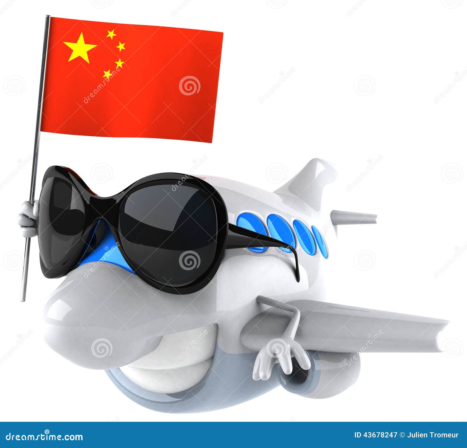 Fun plane stock illustration. Illustration of aeronautical - 43678247