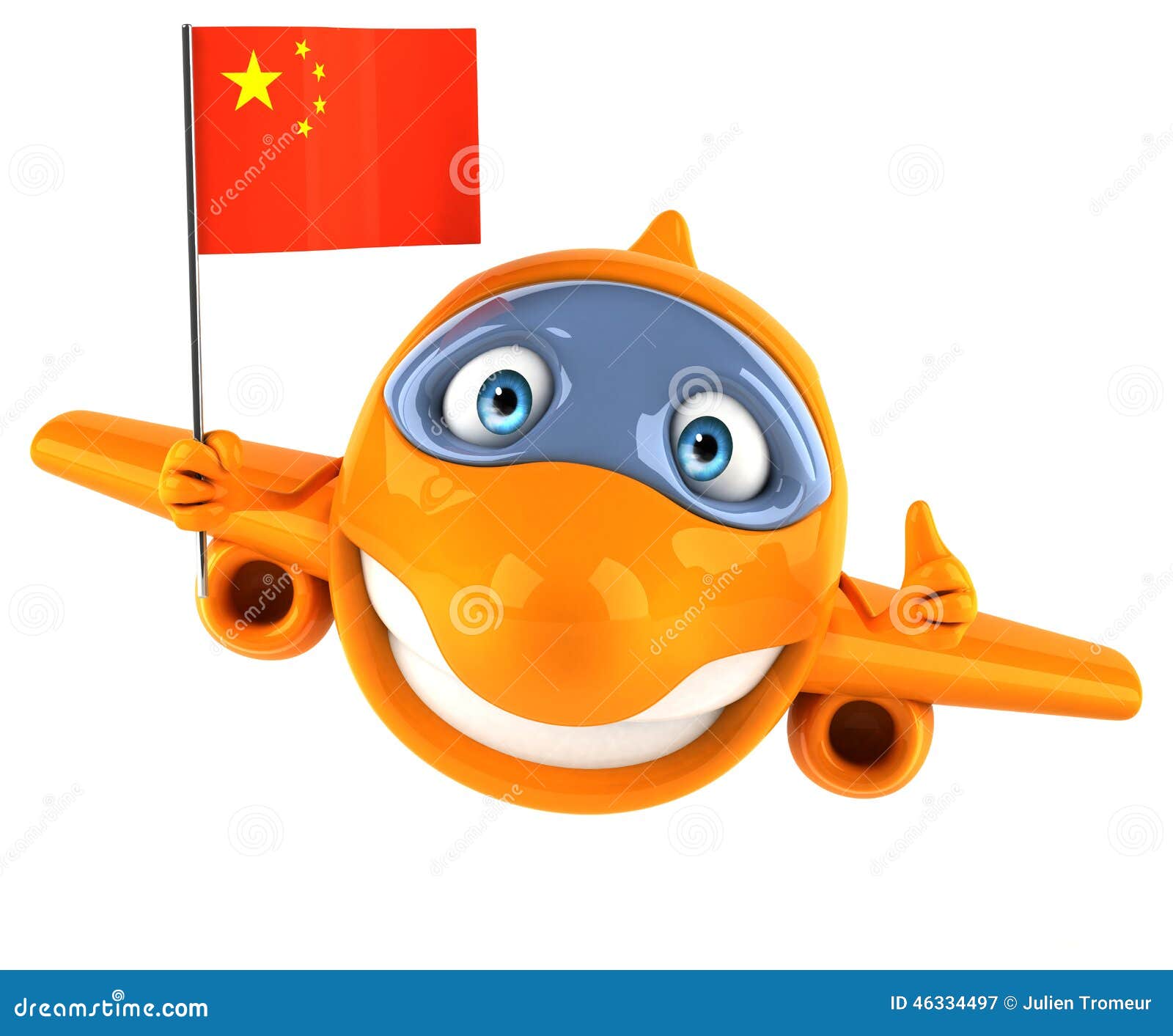 Fun plane stock illustration. Illustration of plane, travel - 46334497