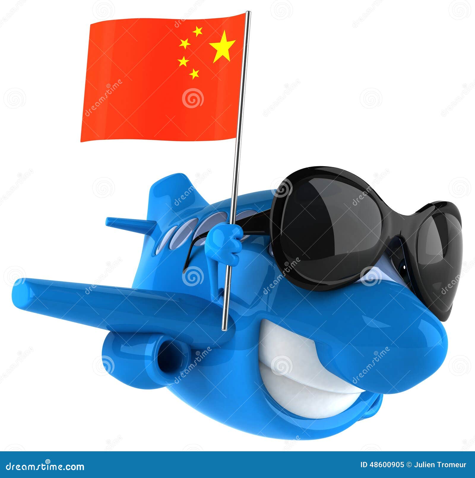 Fun plane stock illustration. Illustration of trip, tourism - 48600905