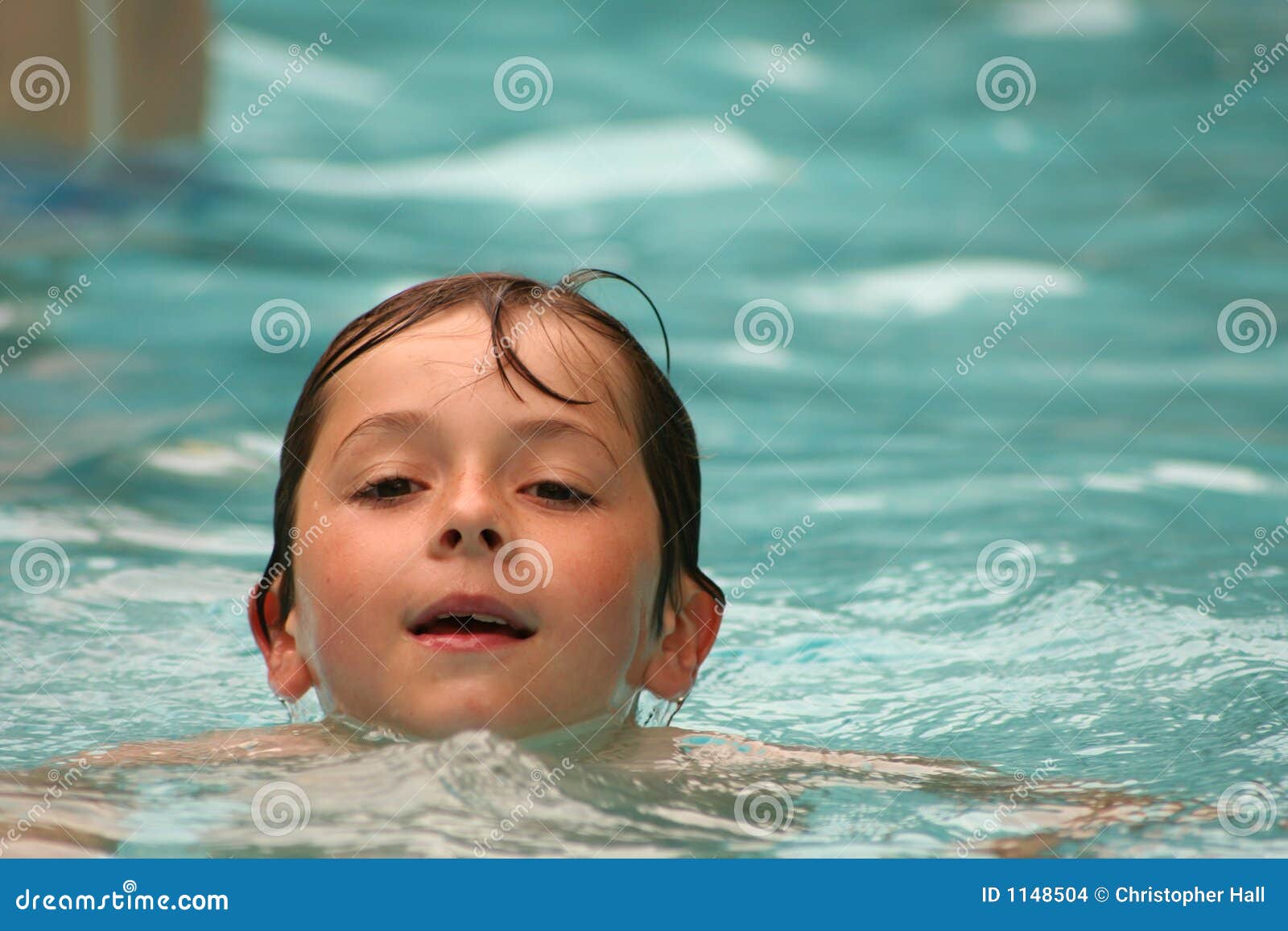 Fun in the pool stock photo. Image of exercises, funny - 1148504
