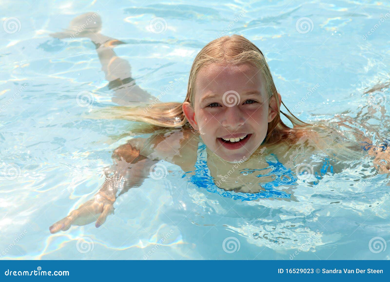 Fun at the pool stock image. Image of happy, girl, pool - 16529023