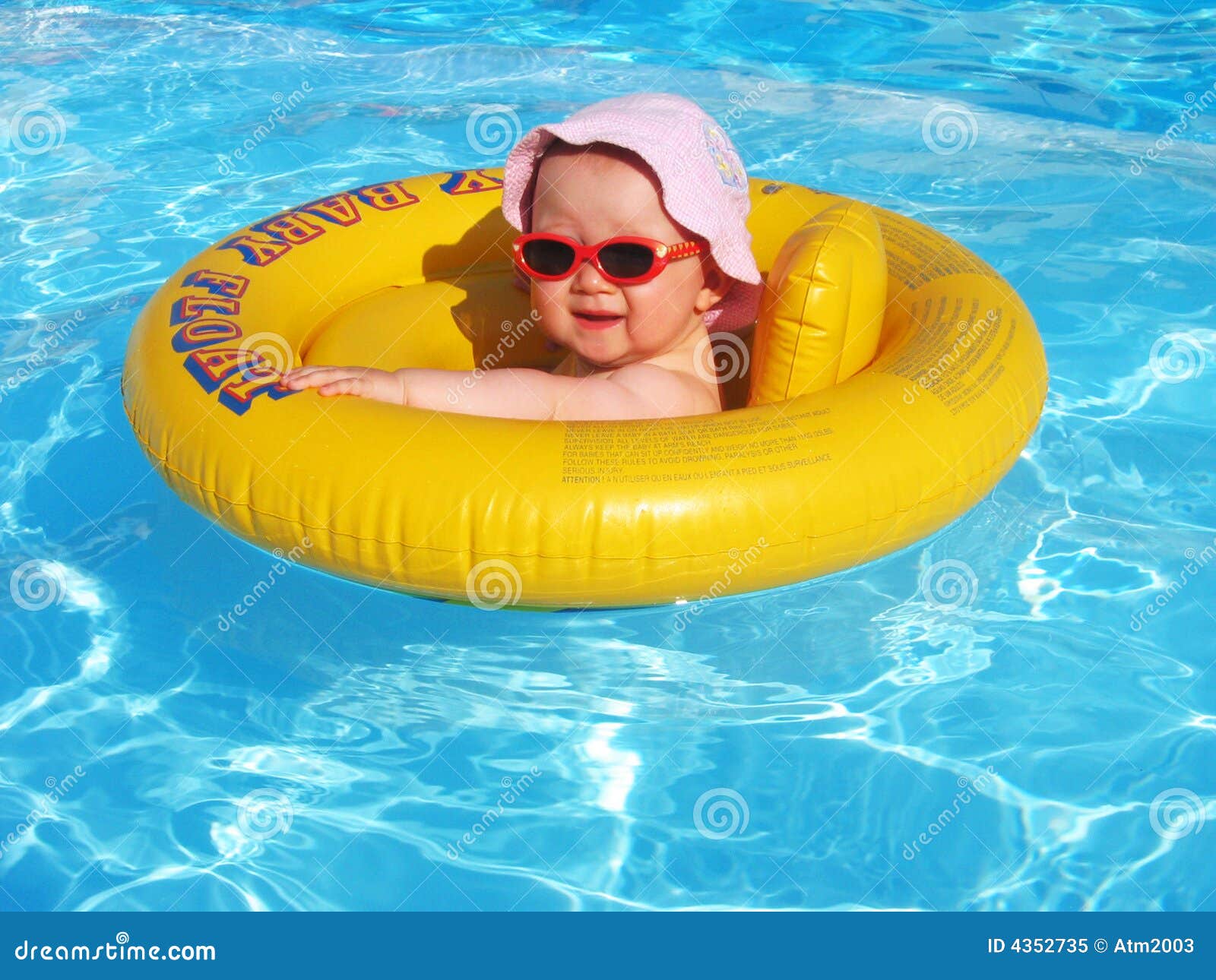 Fun in the pool stock image. Image of ladd, ethnic, attractive - 4352735