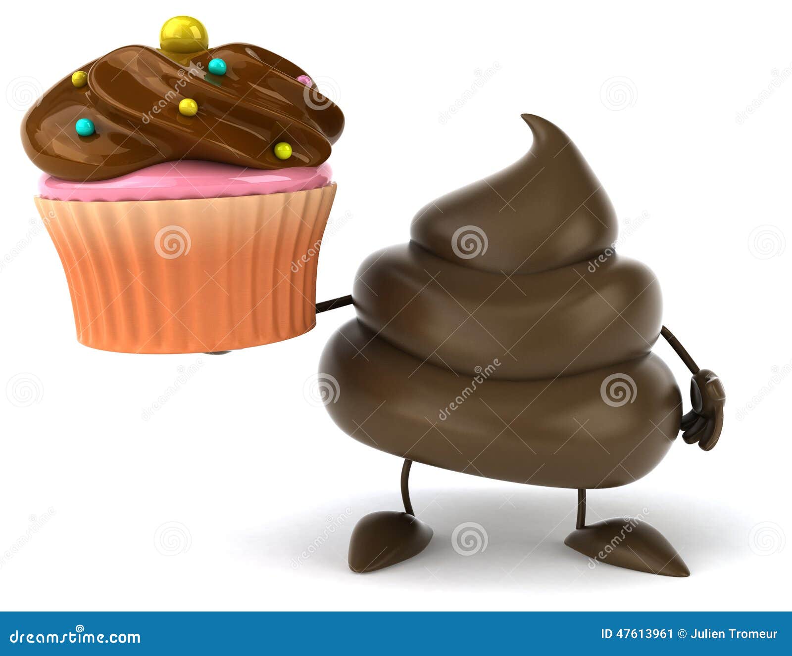 Fun poop stock illustration. Illustration of smelly, comedy - 47613961