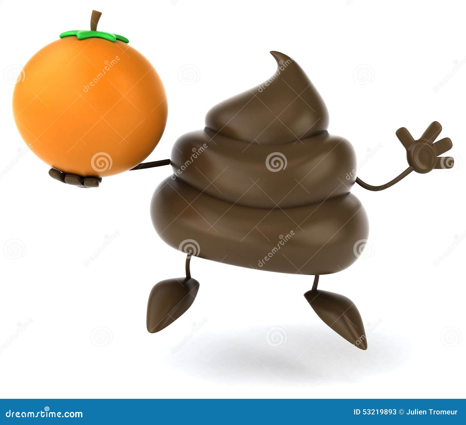 Fun poop stock illustration. Illustration of smelly, poopie - 53219893